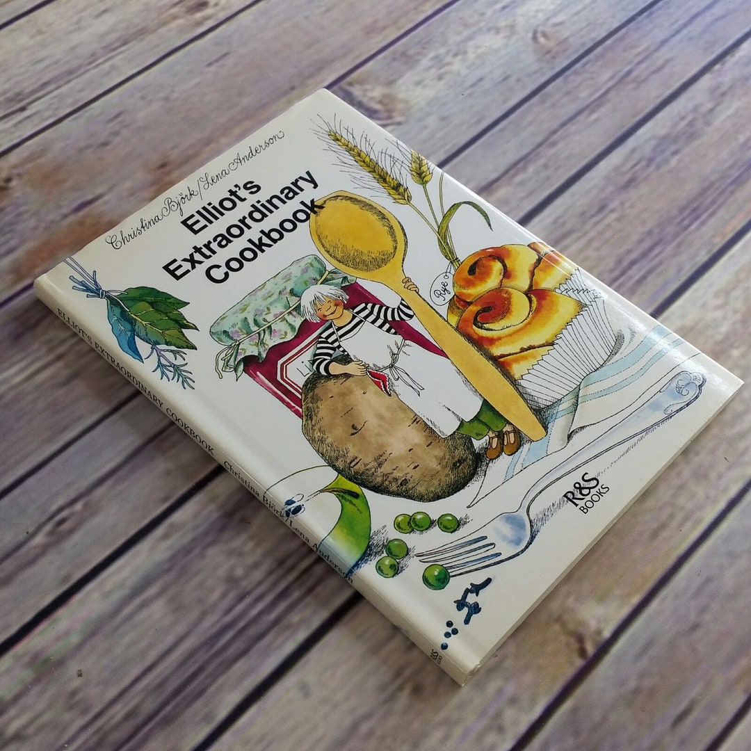 Vintage Kids Cook Book Elliots Extraordinary Cookbook Hardcover ...