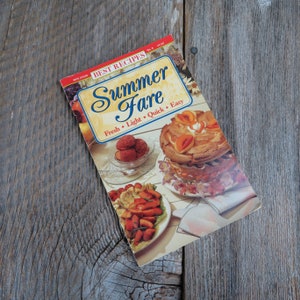 Best Recipes Summer Fare Cookbook Pamphlet July 1991 Booklet Fresh Food ...
