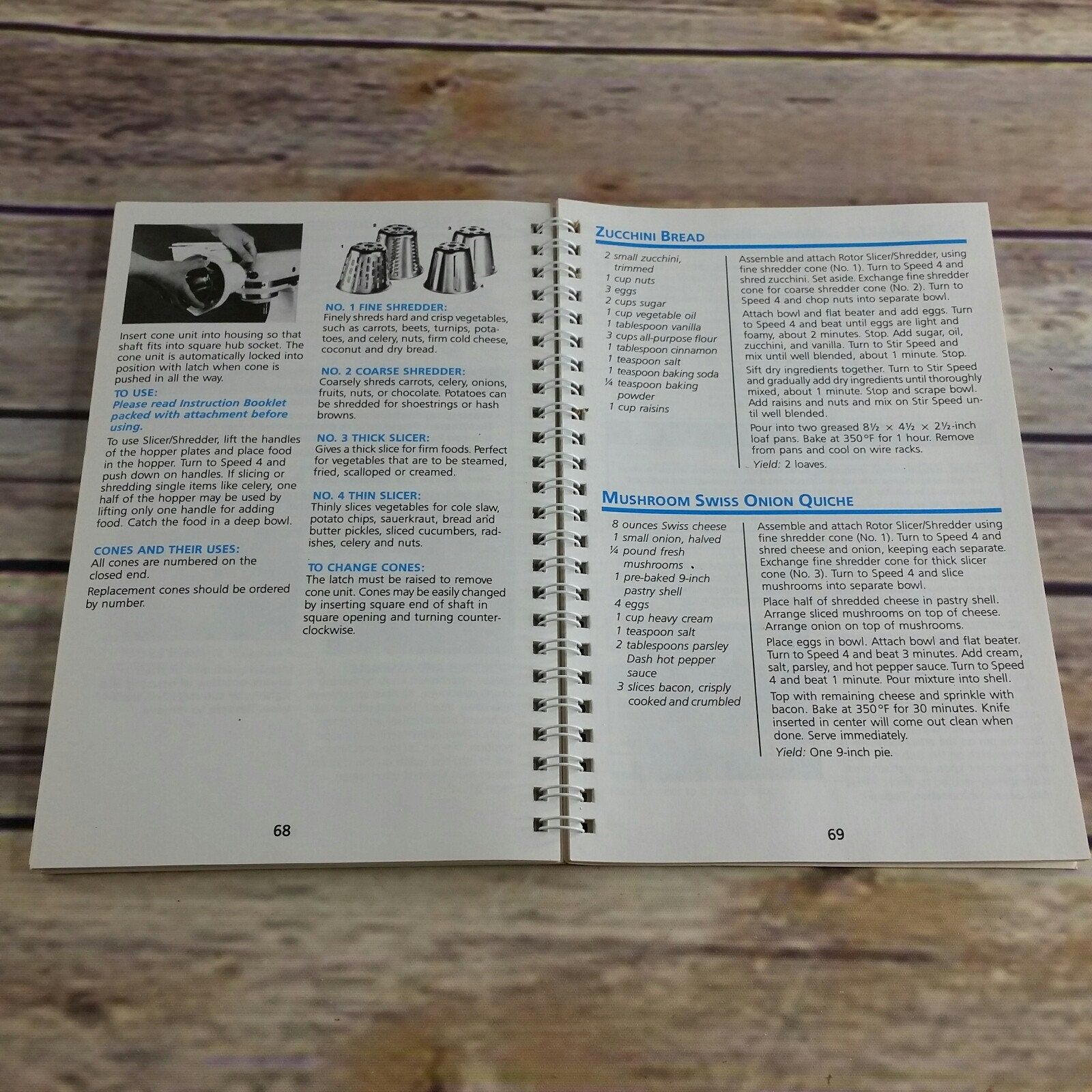 Vtg Kitchen Aid Mixers and Attachments Recipes and Instructions K45SS ...