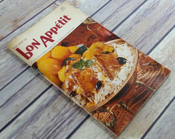 Vintage Cookbook Best of Bon Appetit Recipes Vol 1 Magazine of Good ...