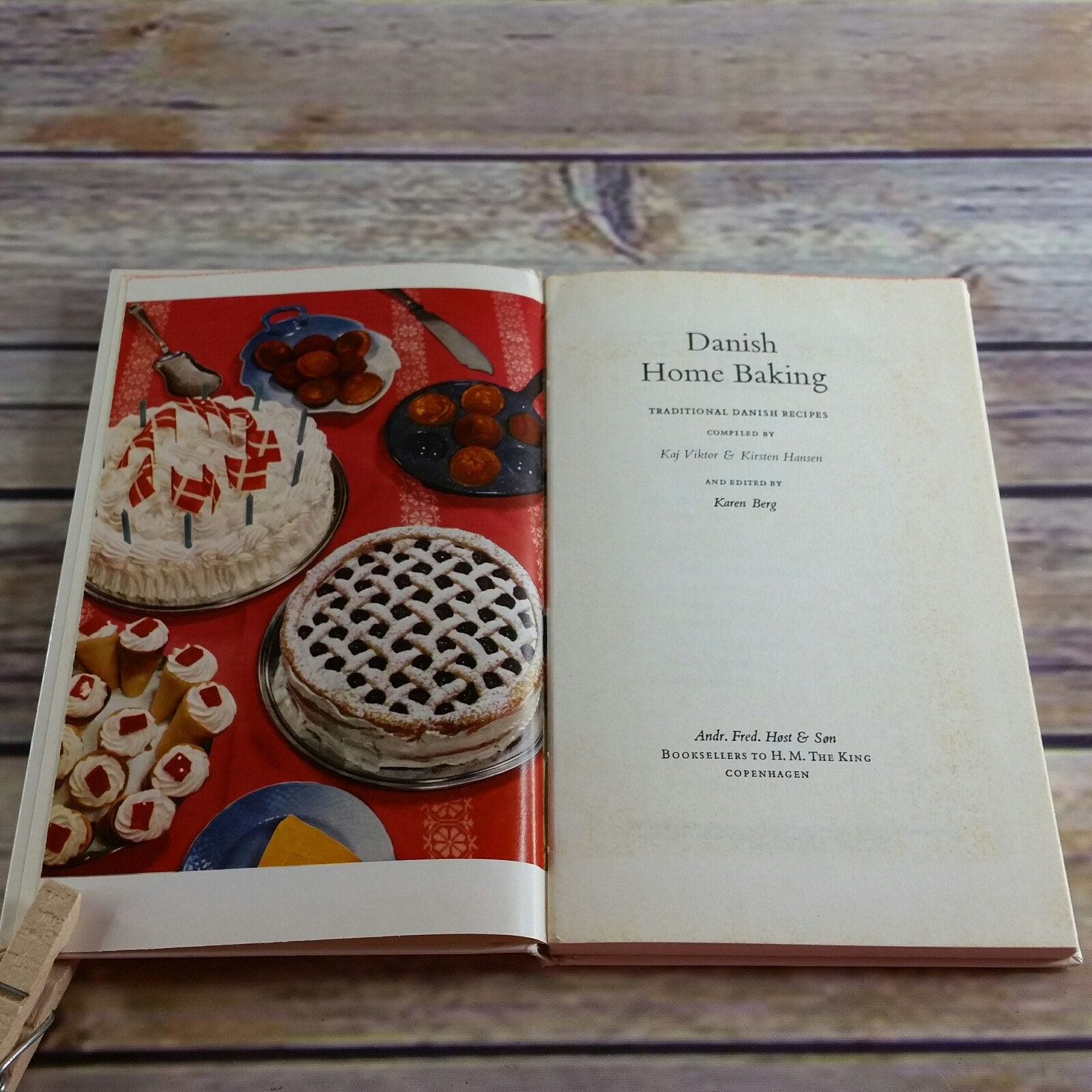 Vintage Cookbook Danish Home Baking Traditional Danish Recipes - Etsy UK