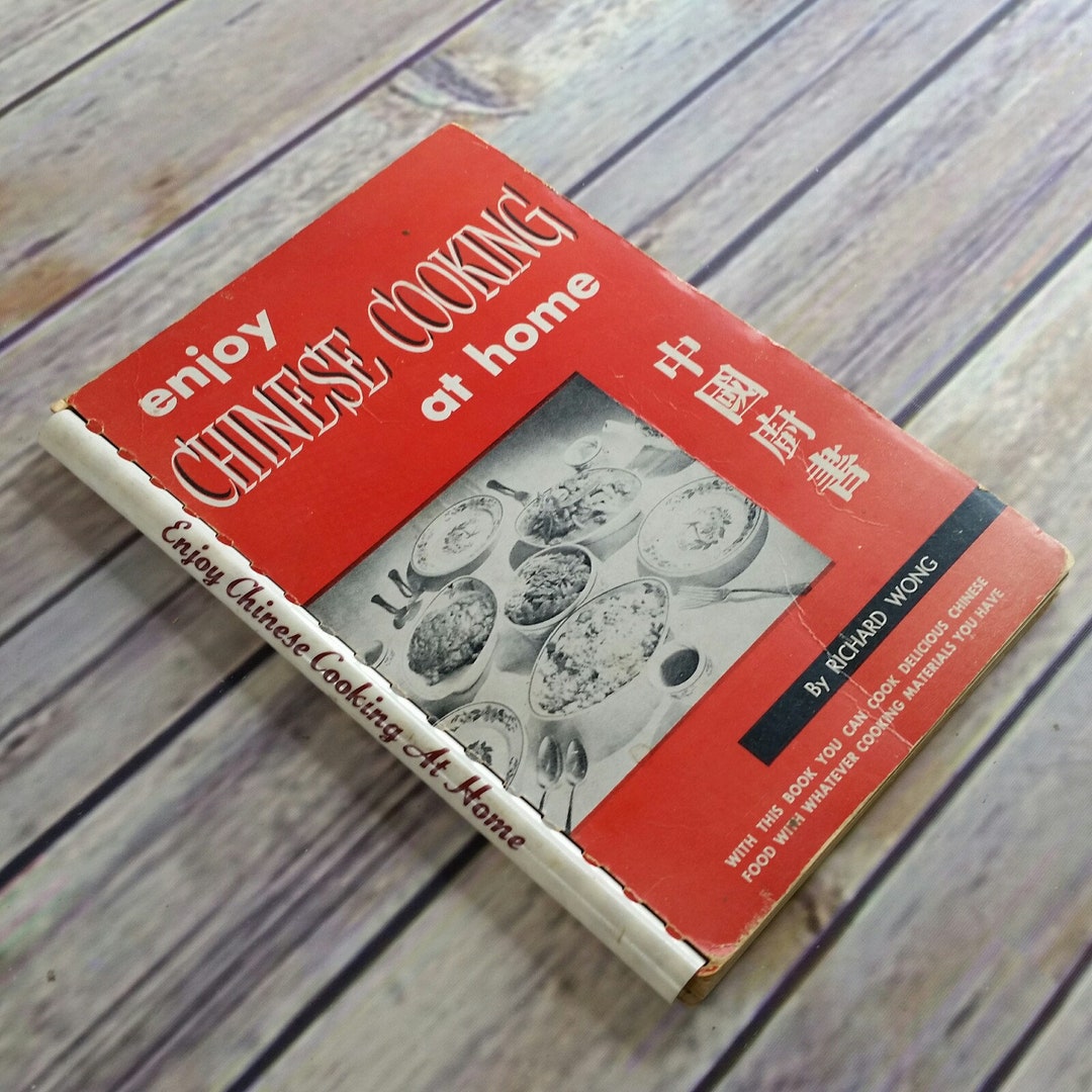 Vintage Cookbook Chinese Cooking at Home Recipes 1949 Spiral Bound ...