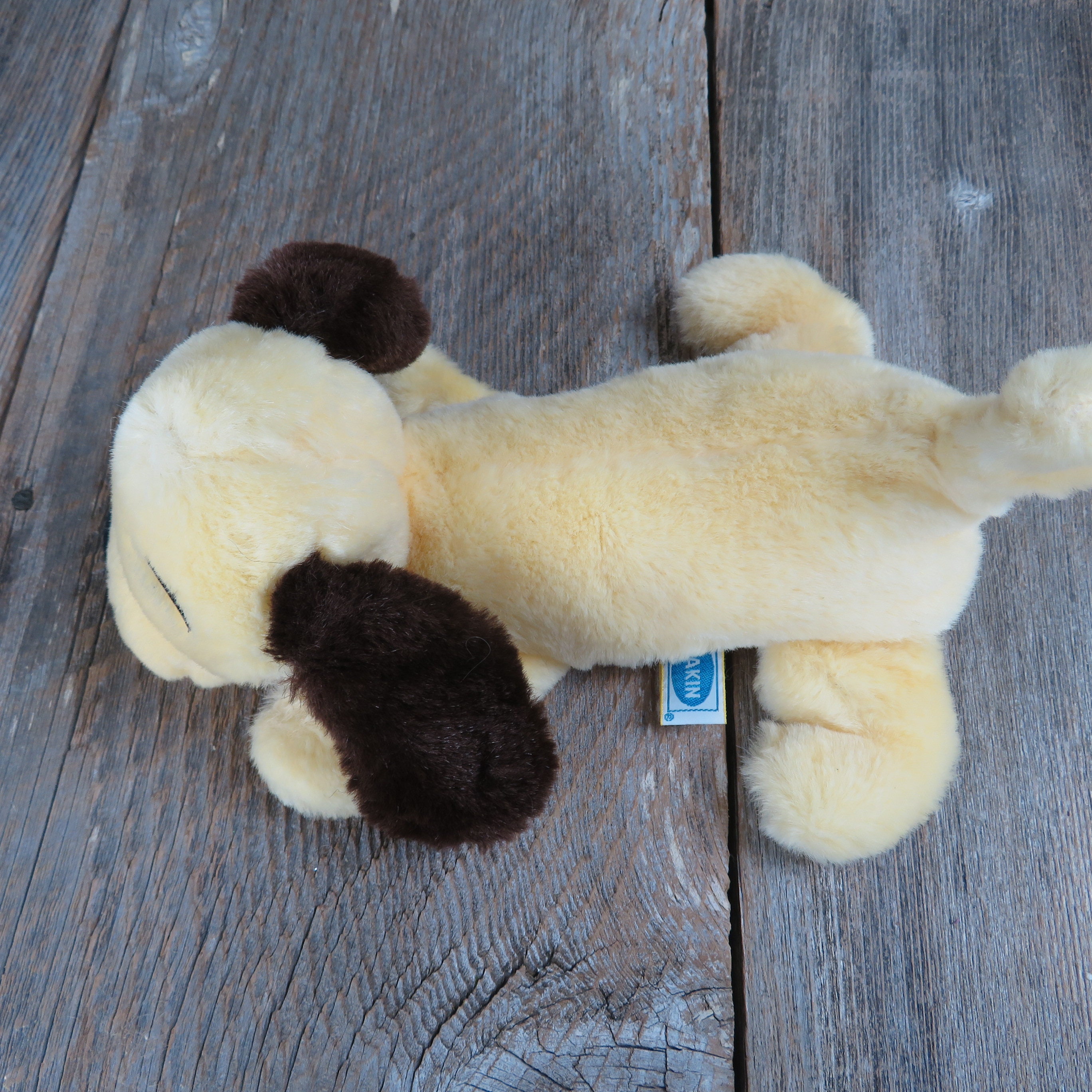 Vintage Yellow Drooper Dog Plush Dakin Brown Tan Puppy Stuffed | Etsy