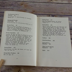Vintage Cookbook Food Drying Guide 1980 Food Preservation Recipes ...