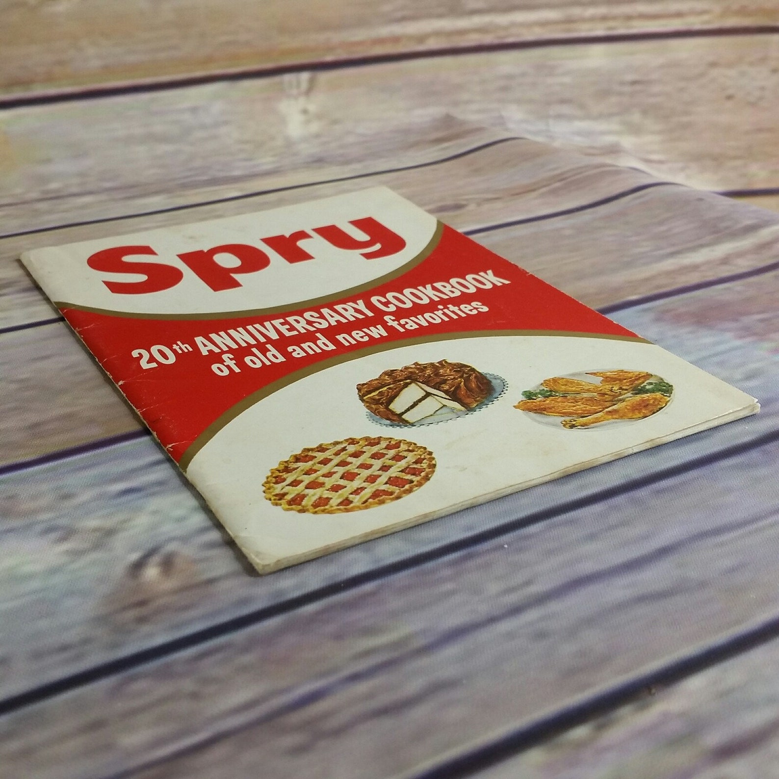 Vintage Cook Book Spry Promo 20th Anniversary Cookbook - Etsy