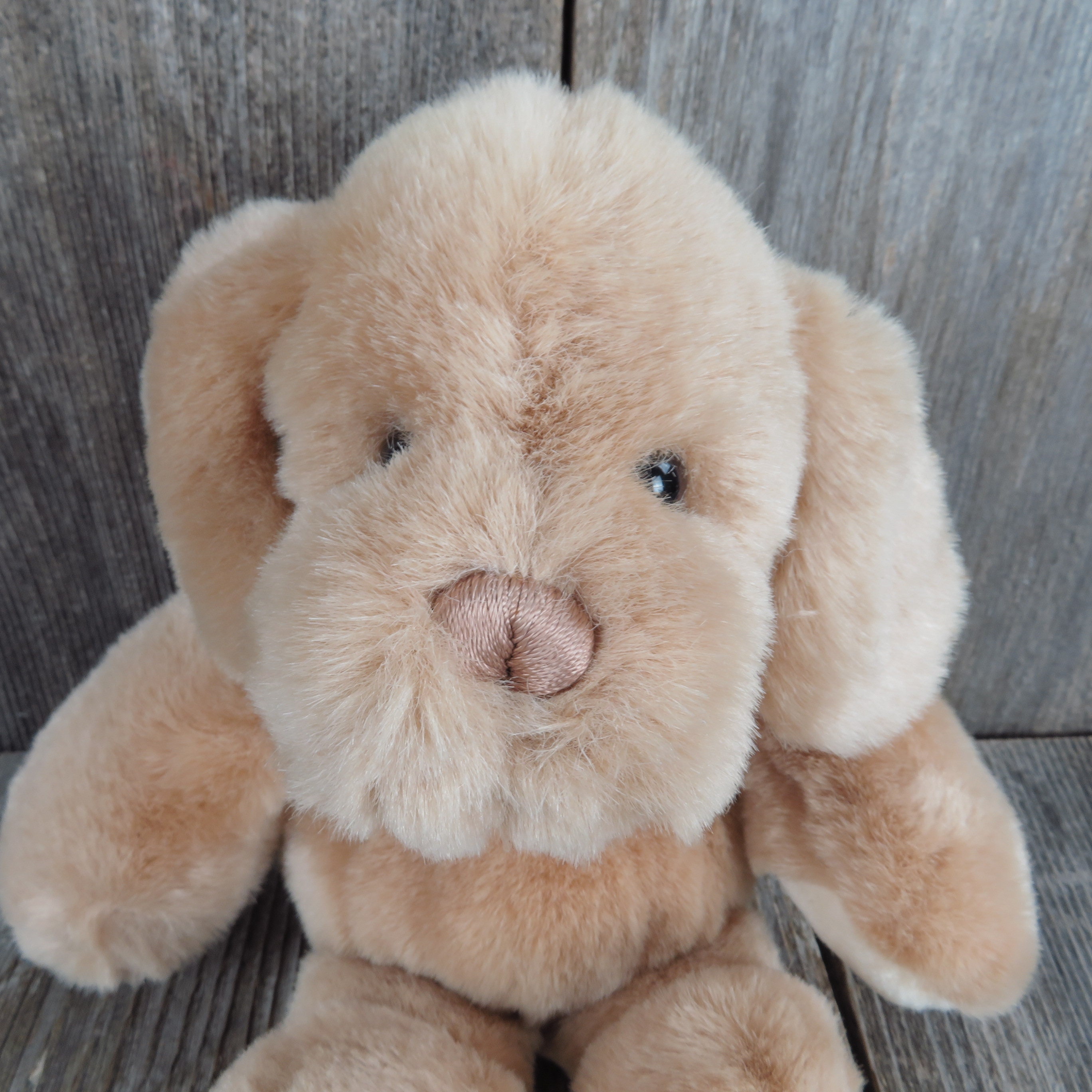 Vintage Puppy Dog Plush Baby Gund Brown Stuffed Animal Floppy - Etsy