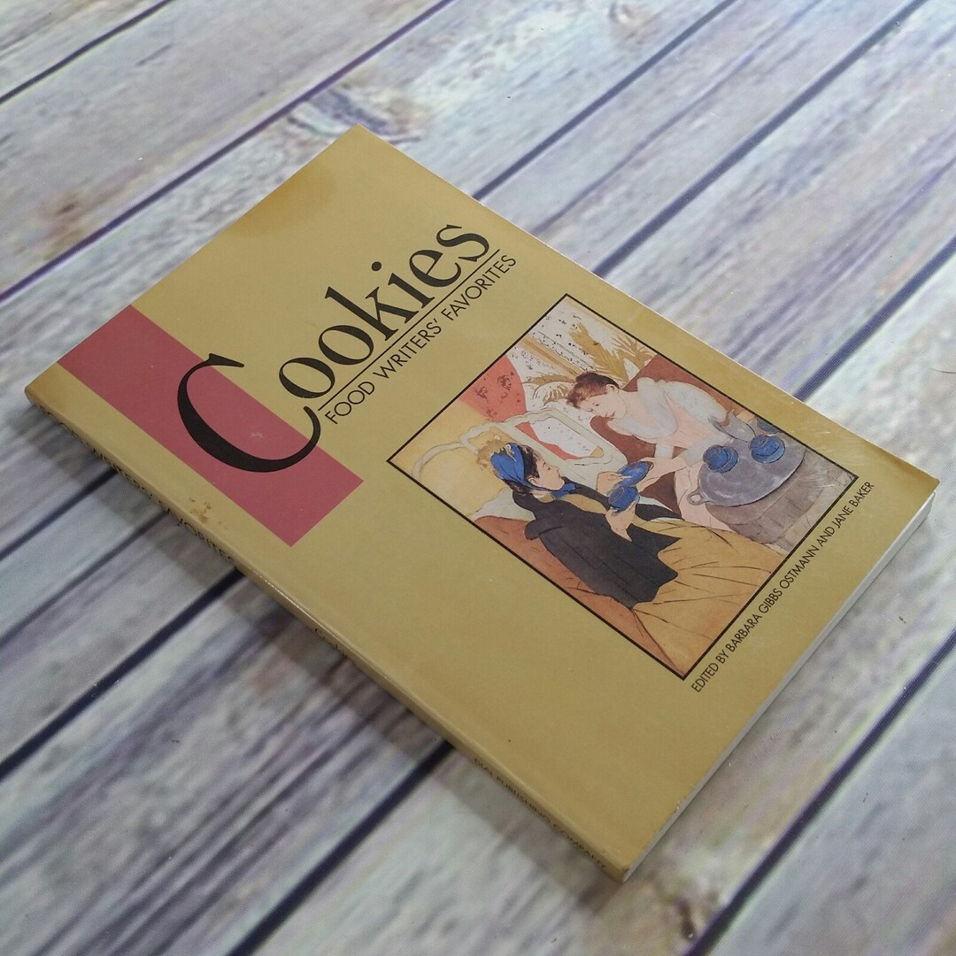 Vintage Cookbook Cookies Recipes Food Writers Favorites MADD 1991 ...