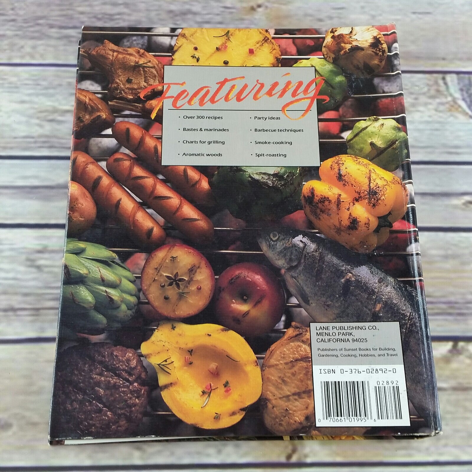 Vintage Cookbook Sunset the Ultimate Grill Book Barbecuing BBQ - Etsy