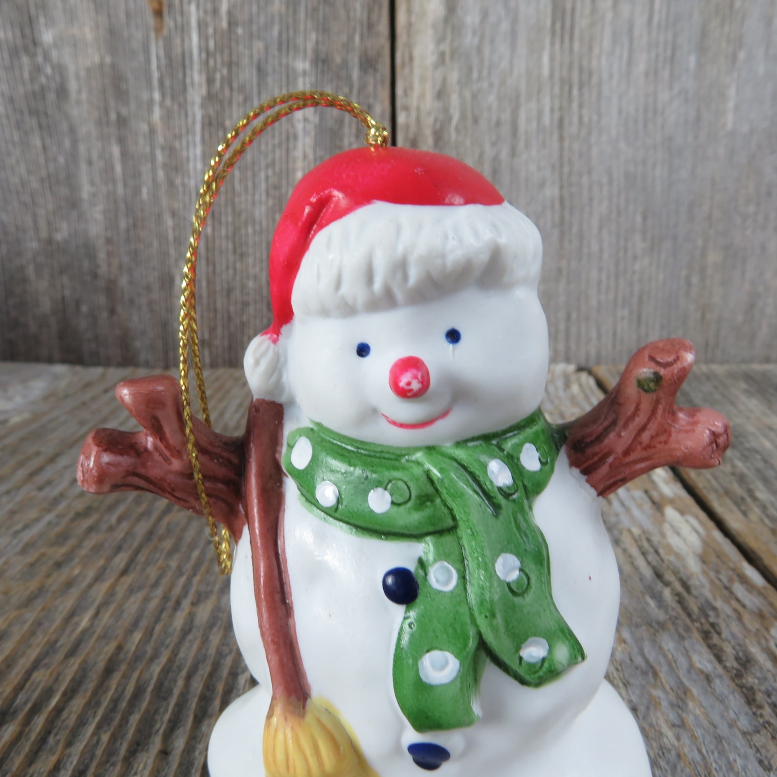 Vintage Snowman Bell Ornament Christmas Around the World - Etsy