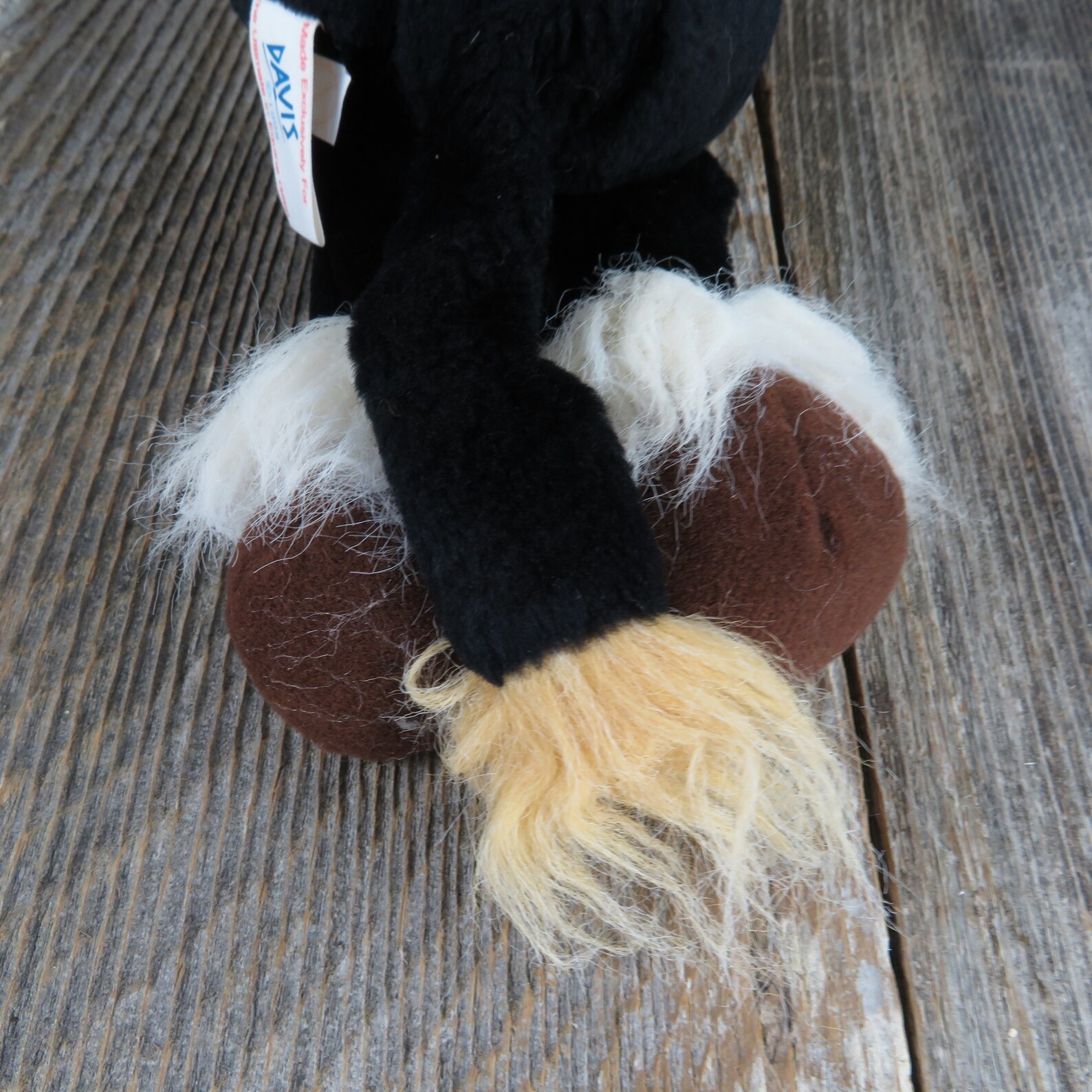 Vintage Horse Plush Pacifier Bib Davis Equine Gifts Stuffed Animal ...