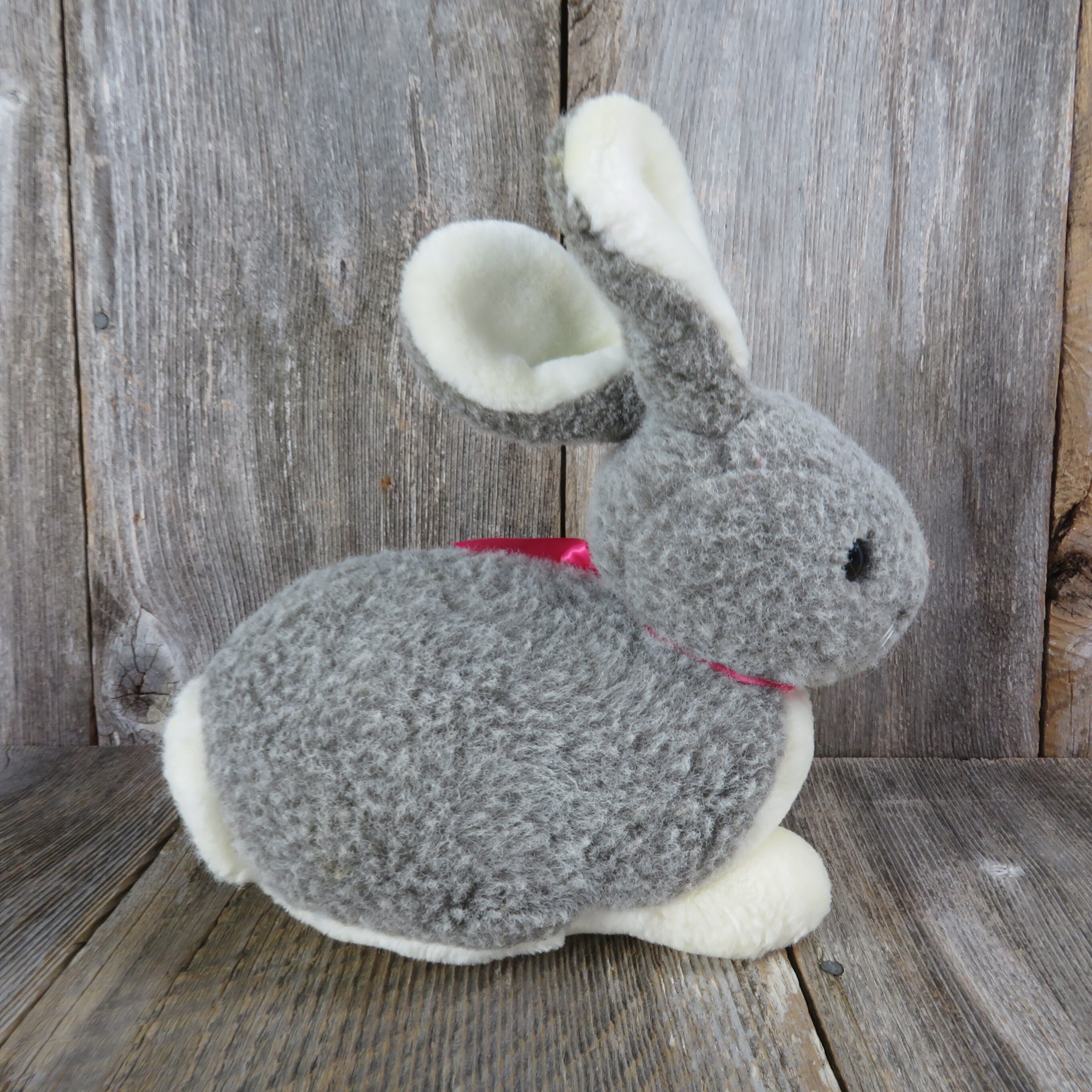 Vintage Bunny Plush Rabbit Love Land Life Like Stuffed Animal - Etsy