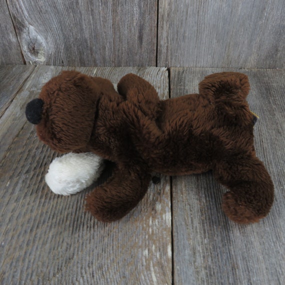 Drooper Dog Plush Stuffed Animal Sitting Vintage Dog Teddy Bear Toys ...