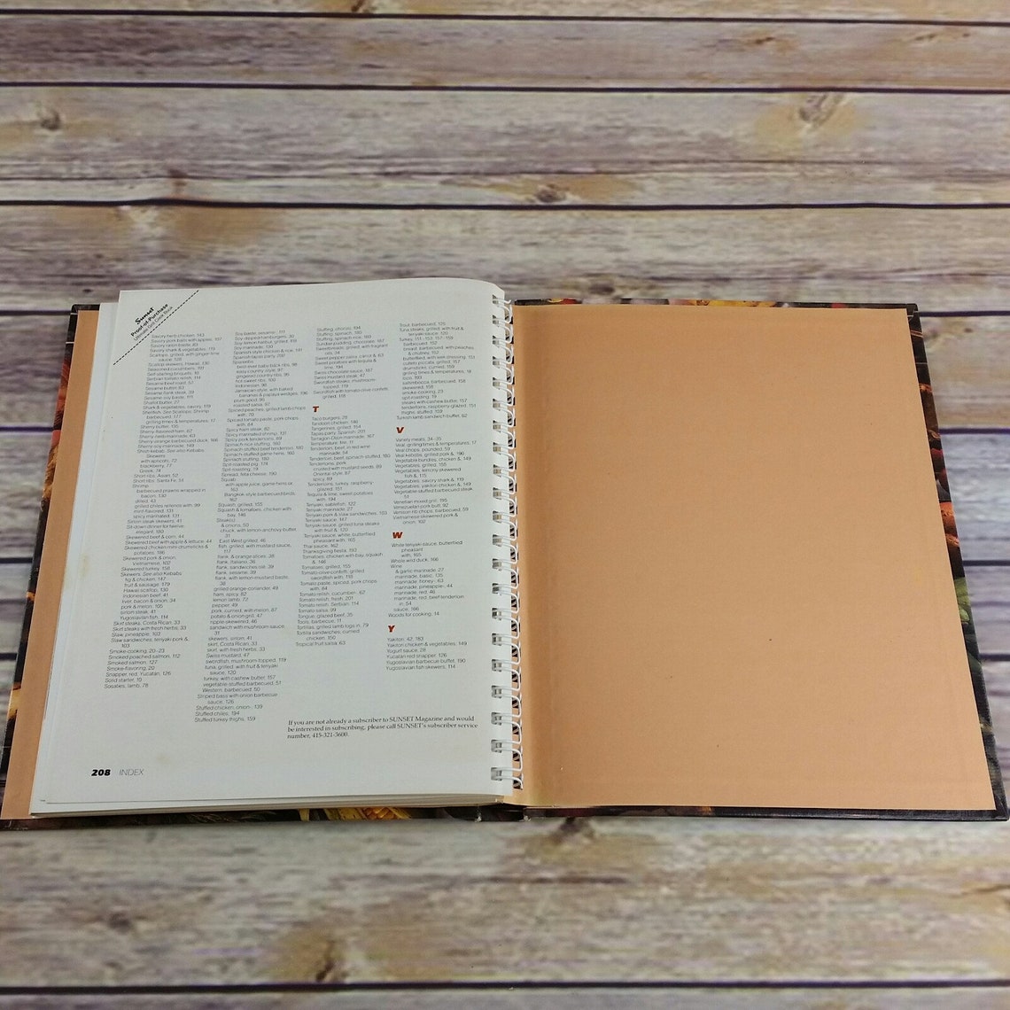 Vintage Cookbook Sunset the Ultimate Grill Book Barbecuing BBQ - Etsy