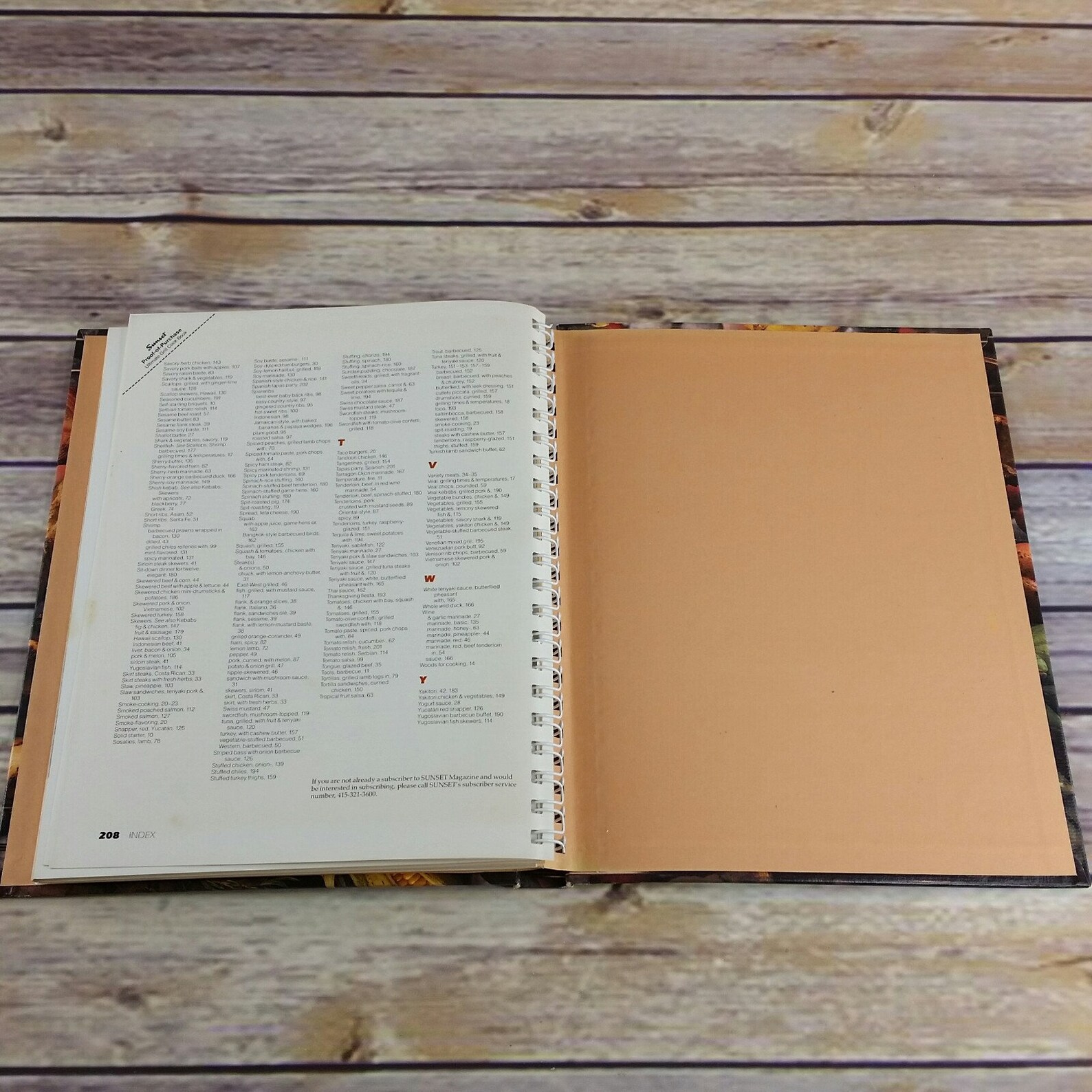 Vintage Cookbook Sunset the Ultimate Grill Book Barbecuing BBQ - Etsy