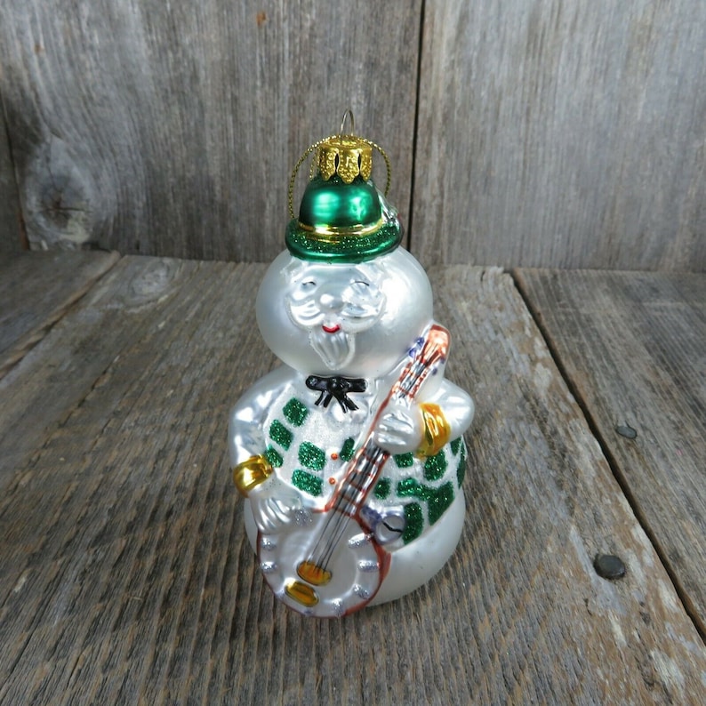 Sam Snowman Banjo Glass Ornament Rudolph Misfit Toys Christmas - Etsy