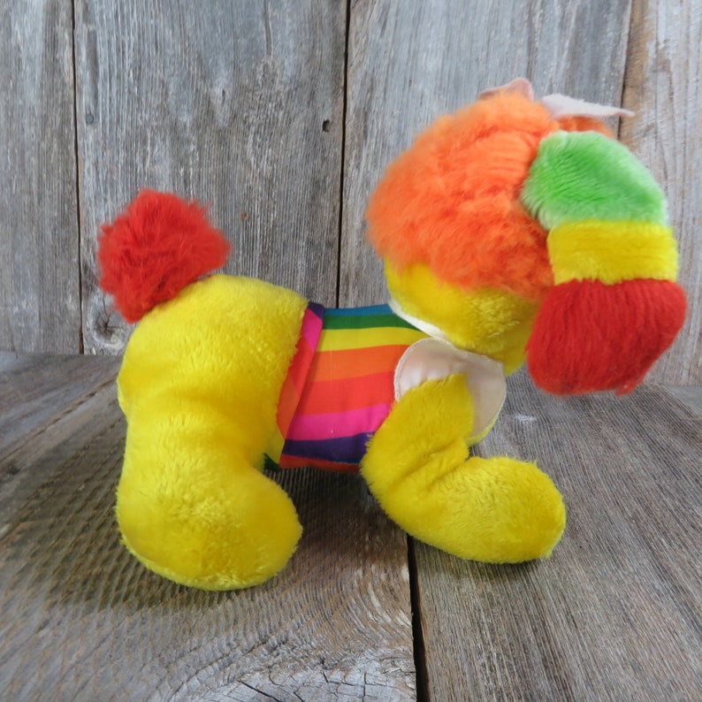 Vintage Rainbow Brite Puppy Dog Plush Yellow Stuffed Animal - Etsy