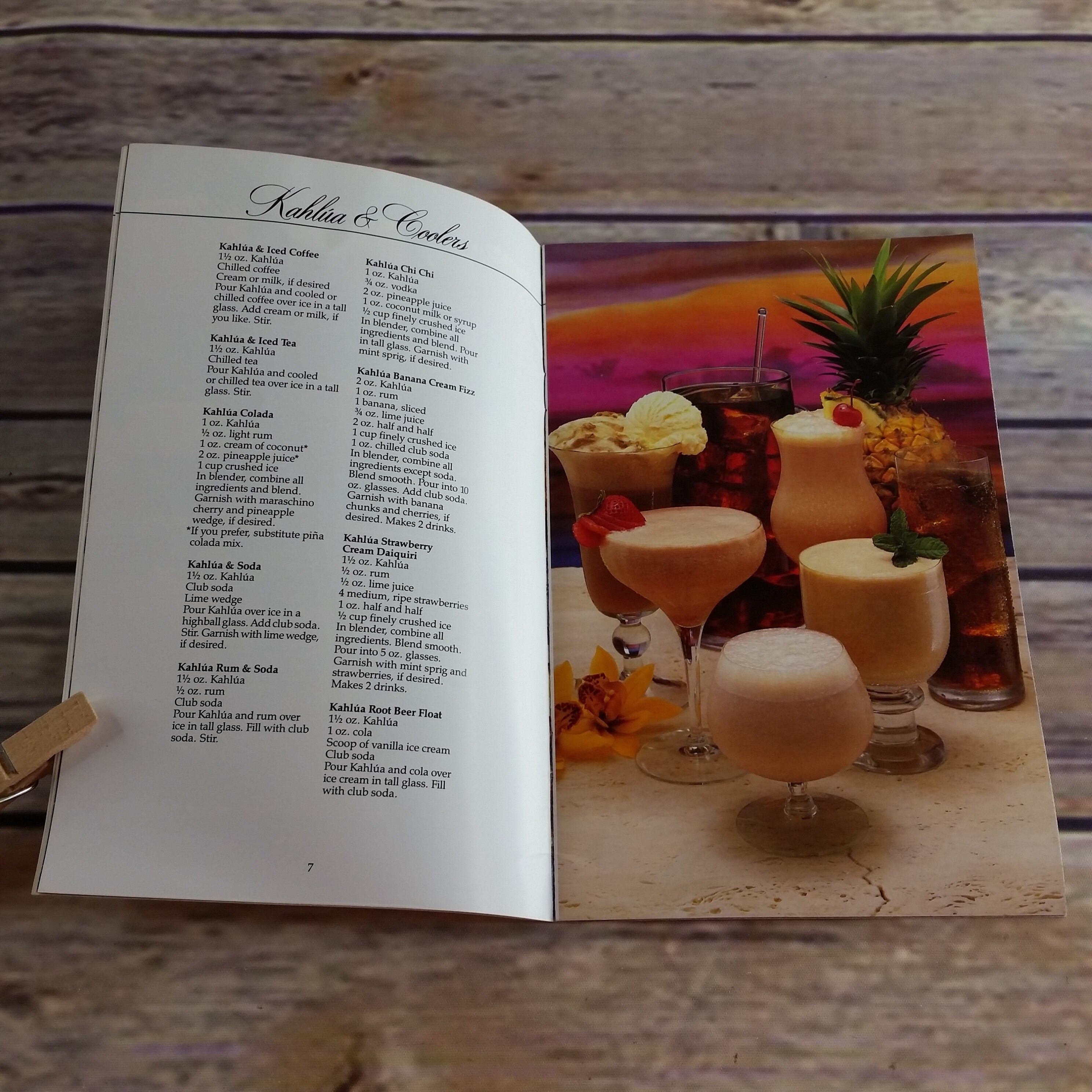 Vintage Cookbook Kahlua Recipes Book Promo Paperback Booklet | Etsy
