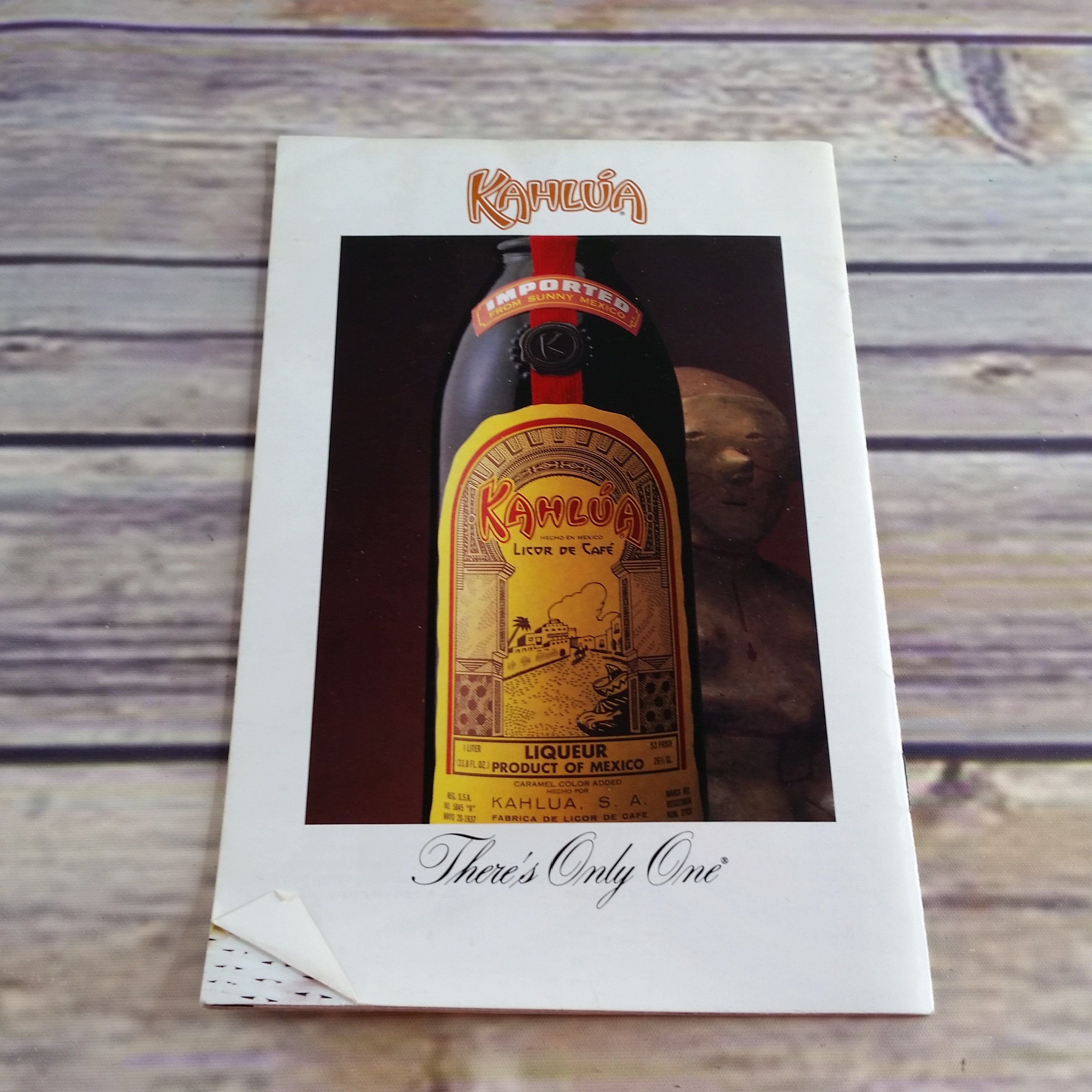 Vintage Cookbook Kahlua Recipes Book Promo Paperback Booklet - Etsy