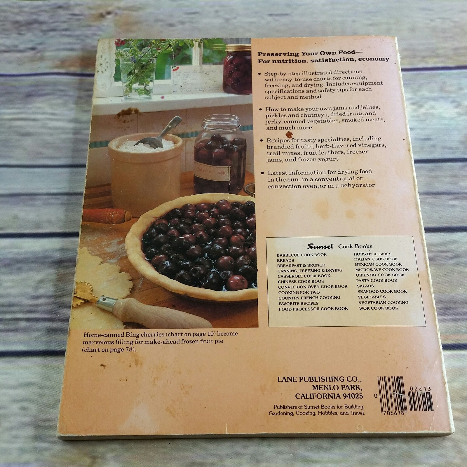 Vintage Cookbook Sunset Canning Freezing and Drying Pickling | Etsy