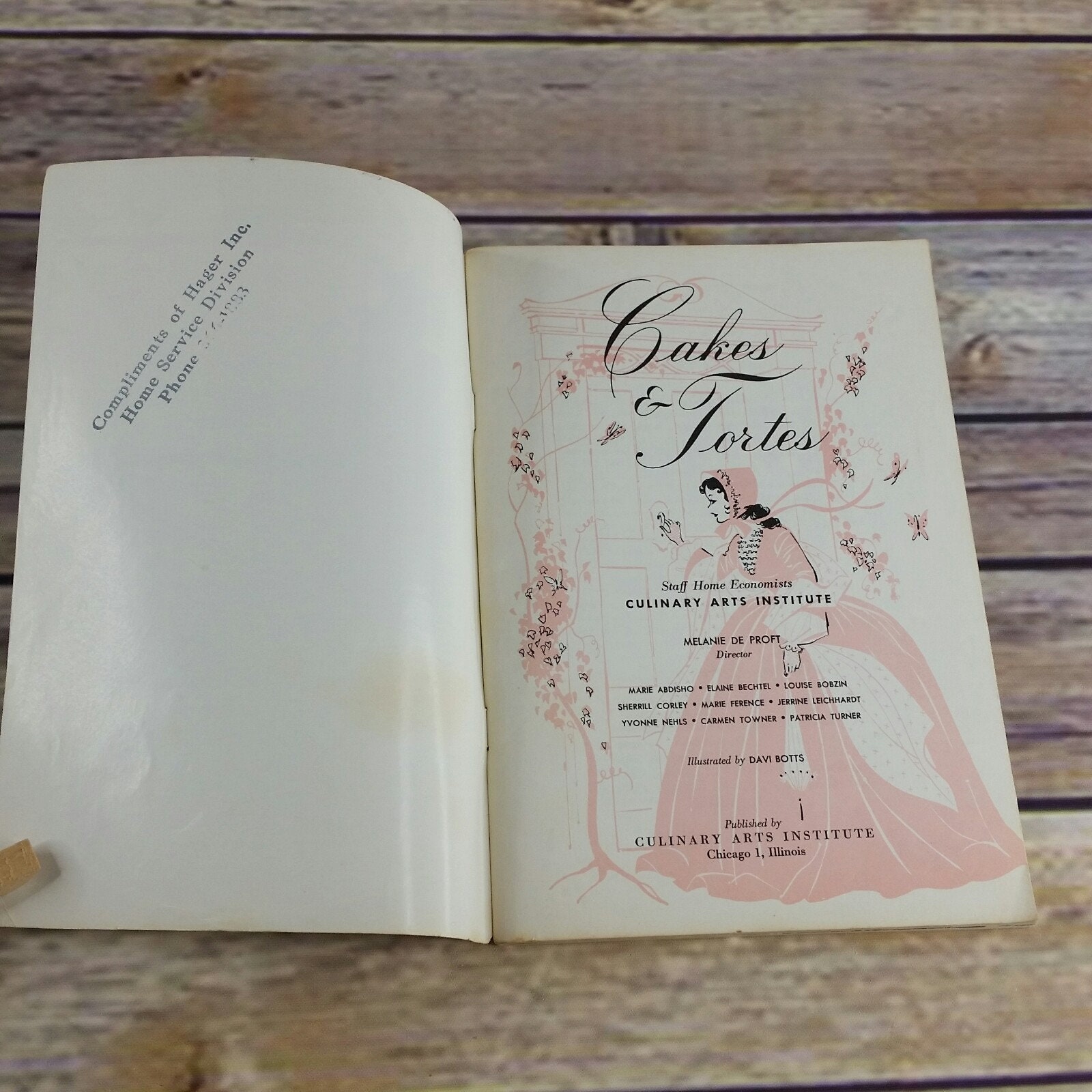 Vintage Cookbook Cakes and Tortes Culinary Arts Institute 1957 - Etsy