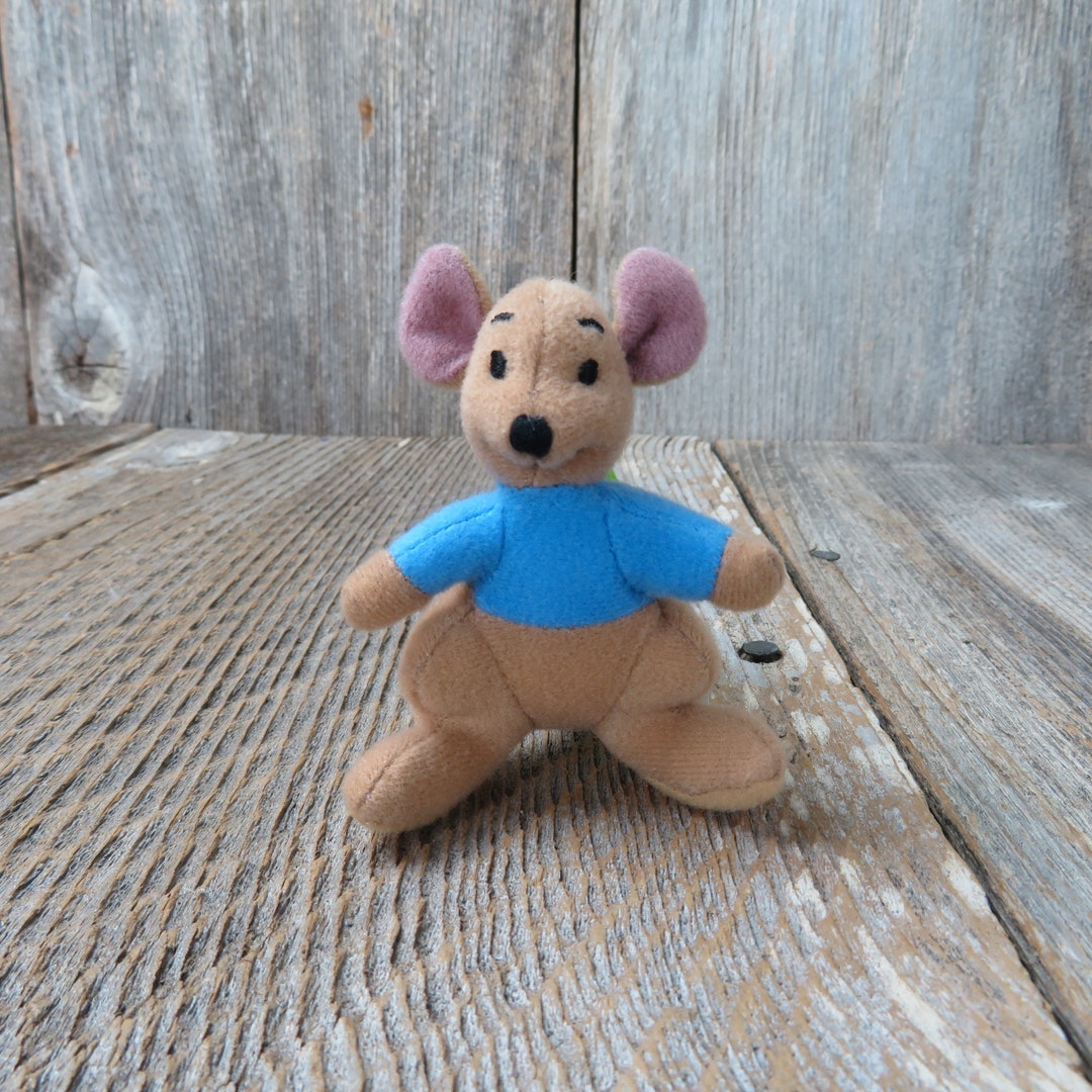 Roo Plush Mini Kangaroo Clip the Tigger Movie Winnie the Pooh Stuffed ...
