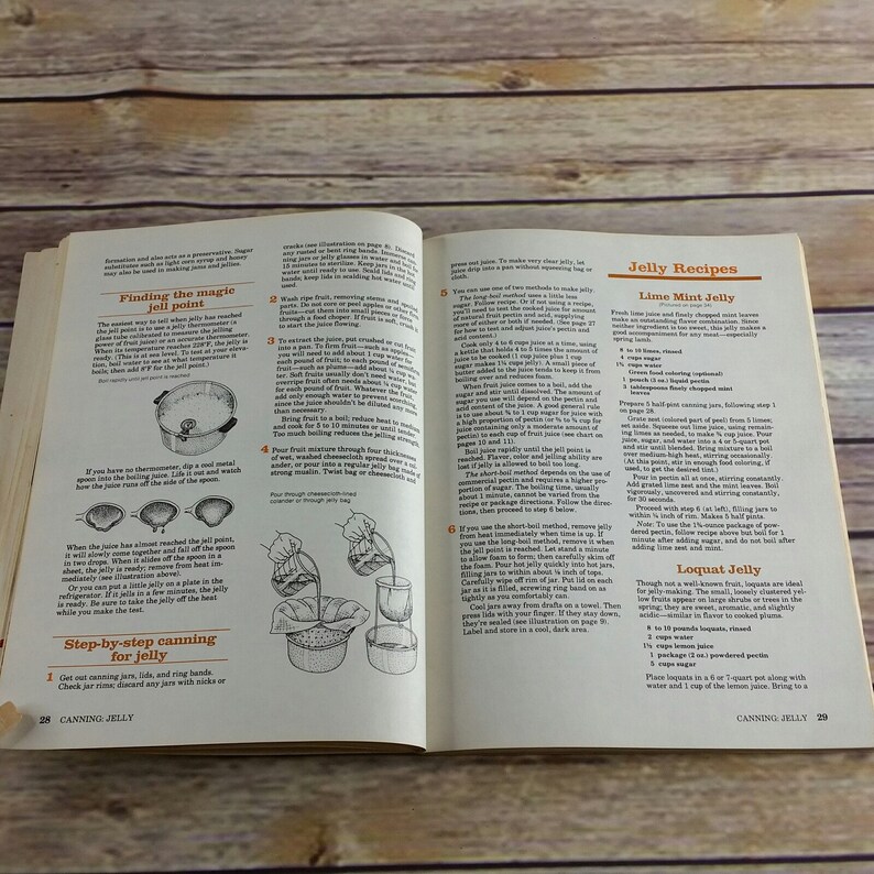 Vintage Cookbook Sunset Canning Freezing and Drying Pickling - Etsy