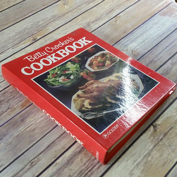 Vintage Cookbook Betty Crocker Red Cover Recipes 5 Ring Binder | Etsy