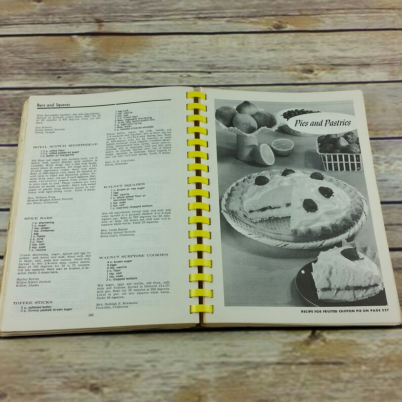 Vintage Cookbook Parents Parade of Recipes Desserts 1969 2000 - Etsy