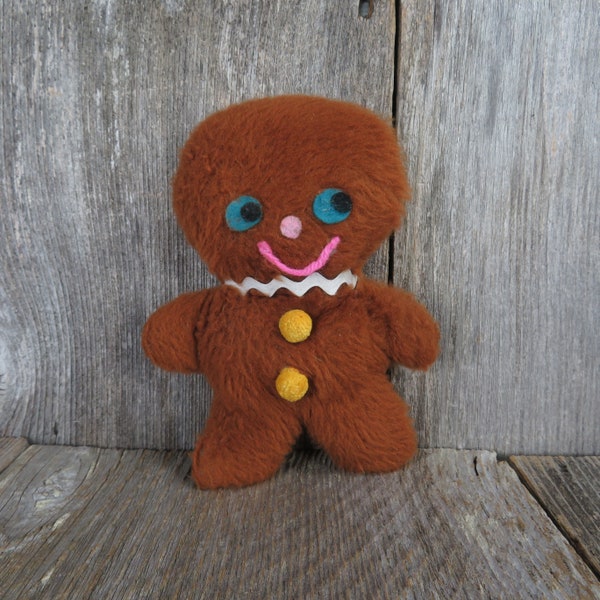 Vintage Gingerbread Man Plush - Etsy