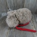 Vintage Mouse Rat Plush Mary Meyer Brown With Red Ears Tail Nose ...
