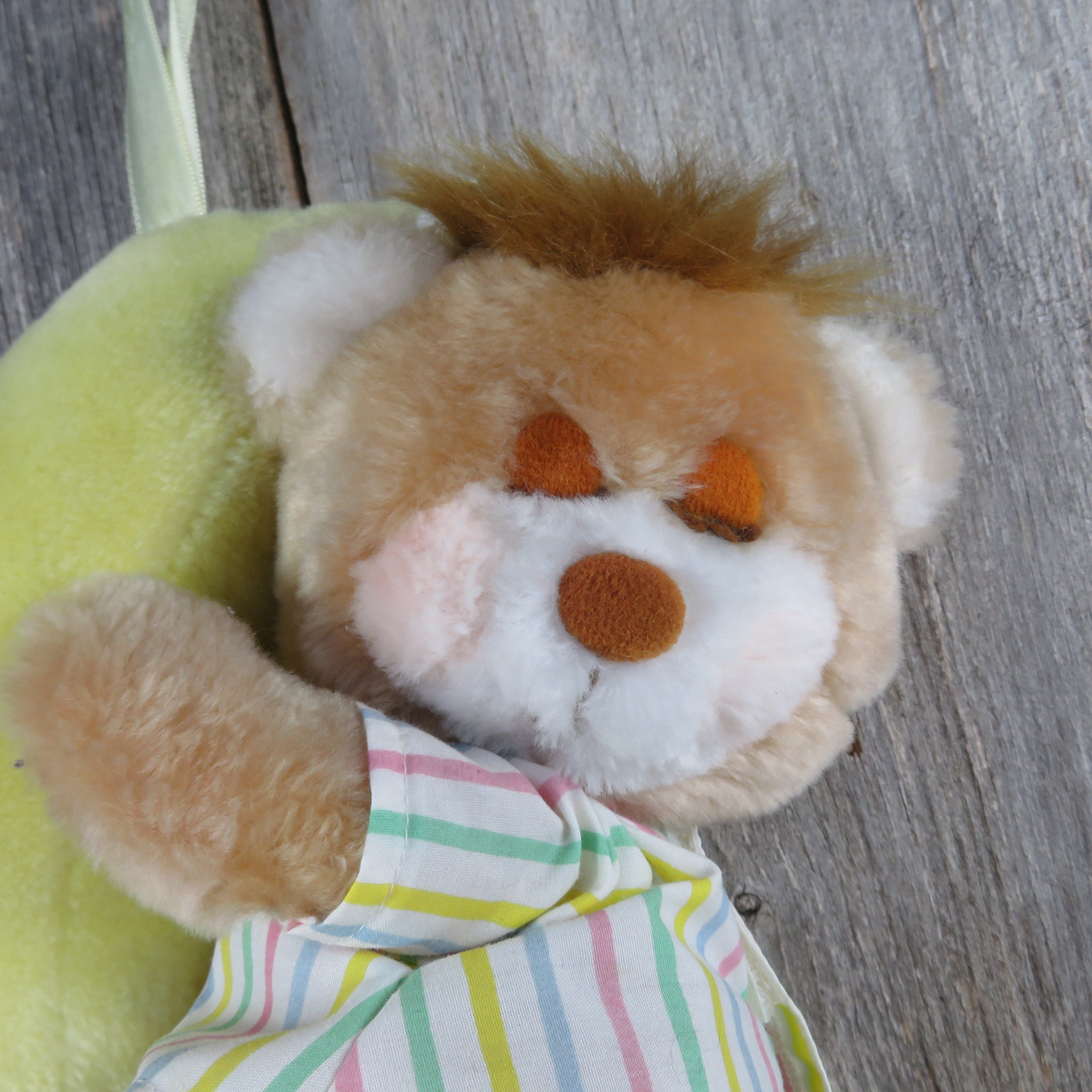 Vintage Teddy Bear on Moon Plush Dakin Morgan Beddy Bear Night | Etsy