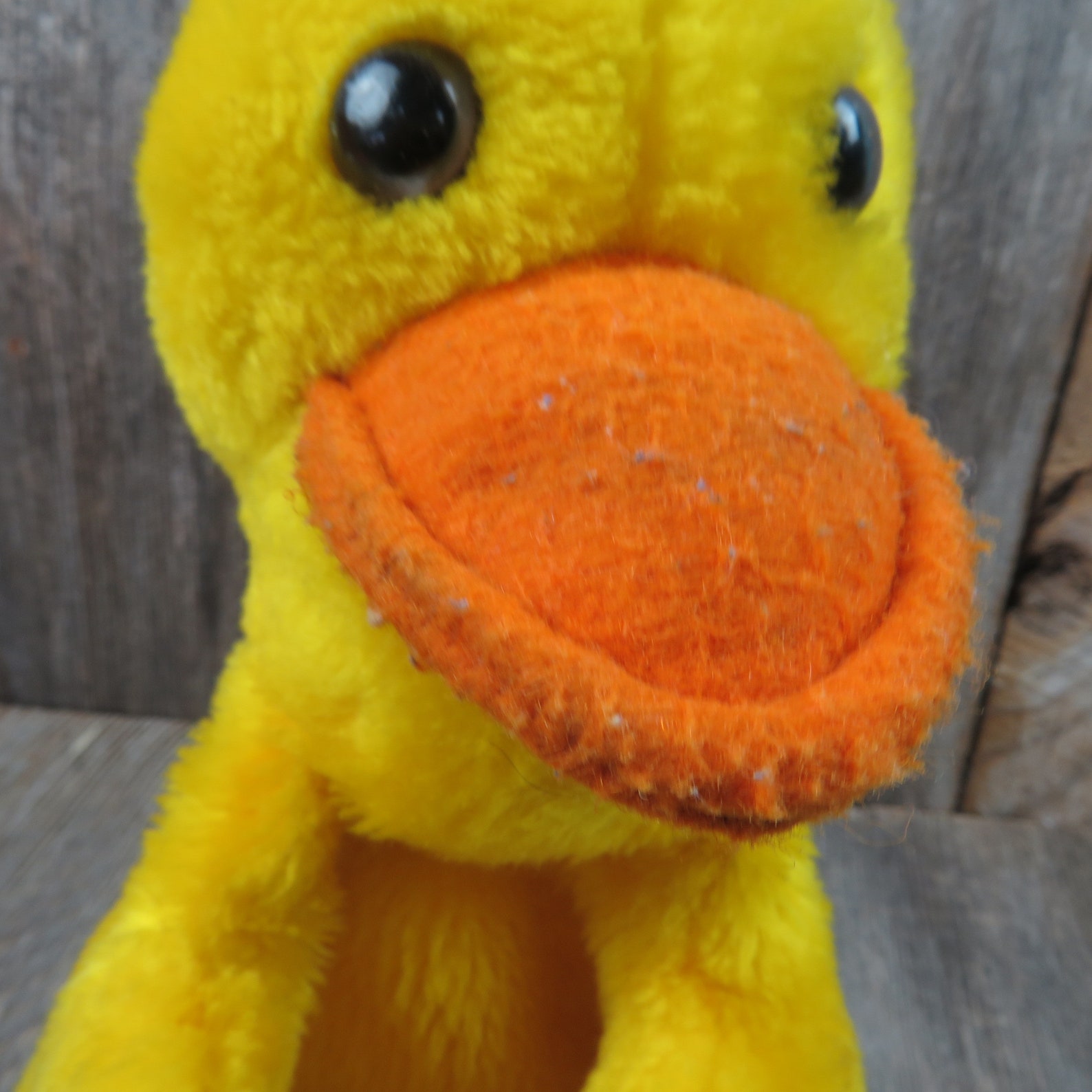 Vintage Yellow Duck Puppet Plush Dakin Stuffed Animal Korea | Etsy