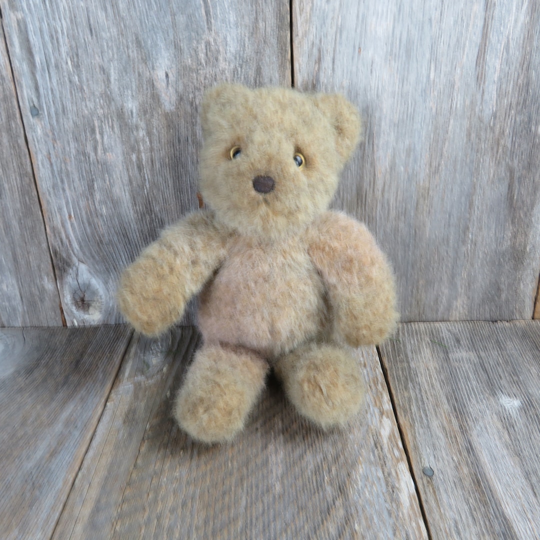 Vintage Teddy Bear Plush Canada Fuzzy Coarse Binkley Toys Canada - Etsy
