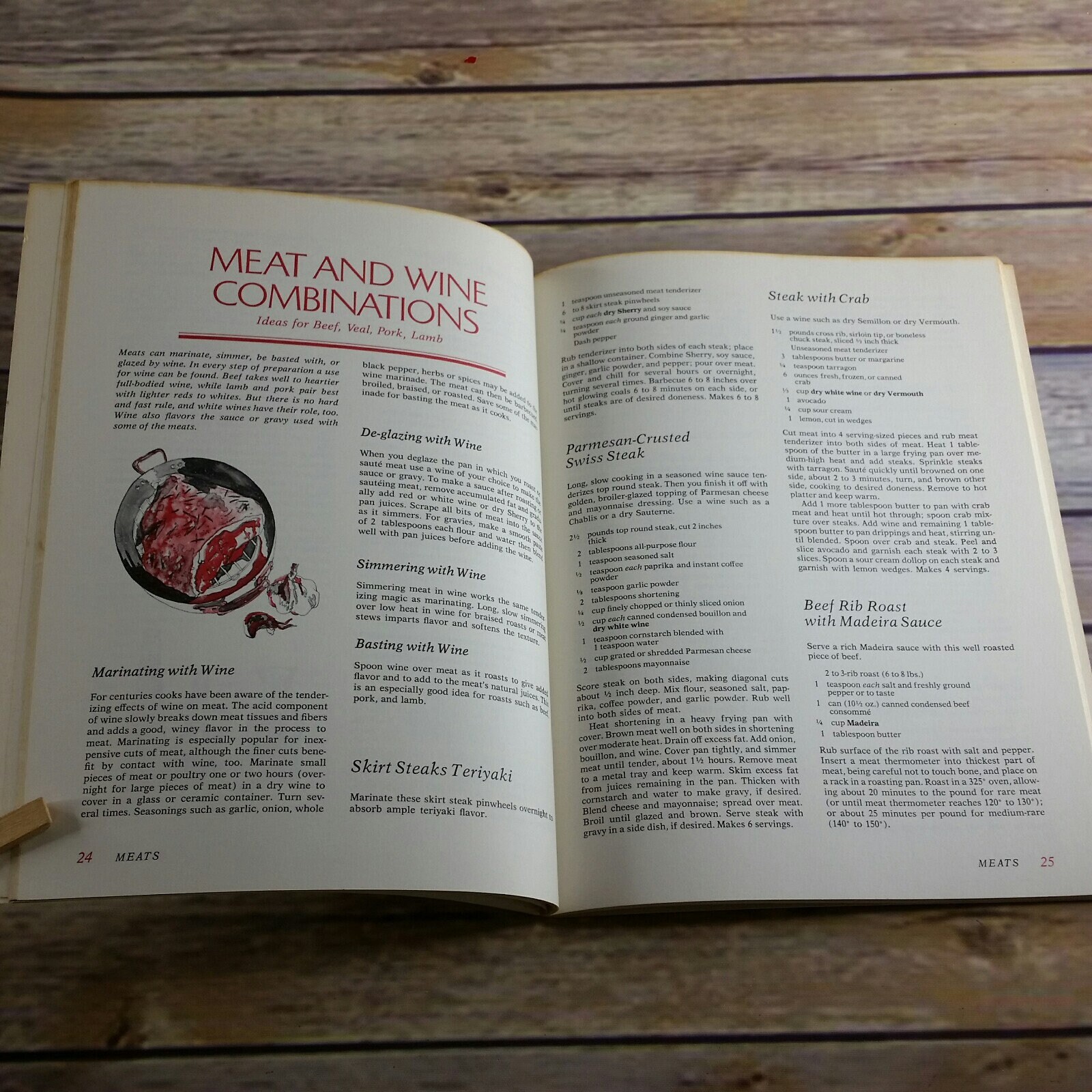 Vintage Sunset Cookbook Cooking with Wine 1972 First Edition | Etsy