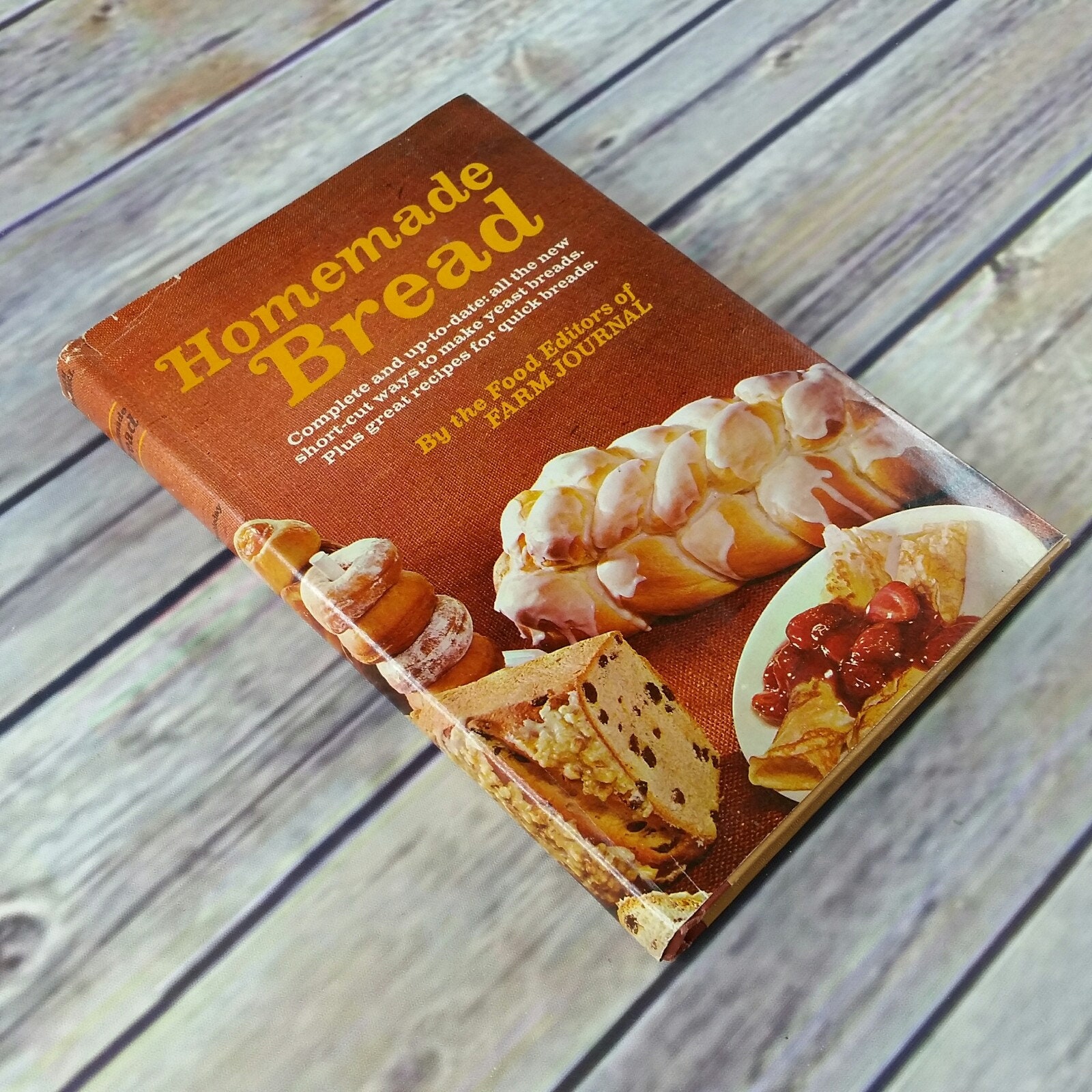 Vintage Cookbook Homemade Bread Recipes Farm Journal Editors | Etsy