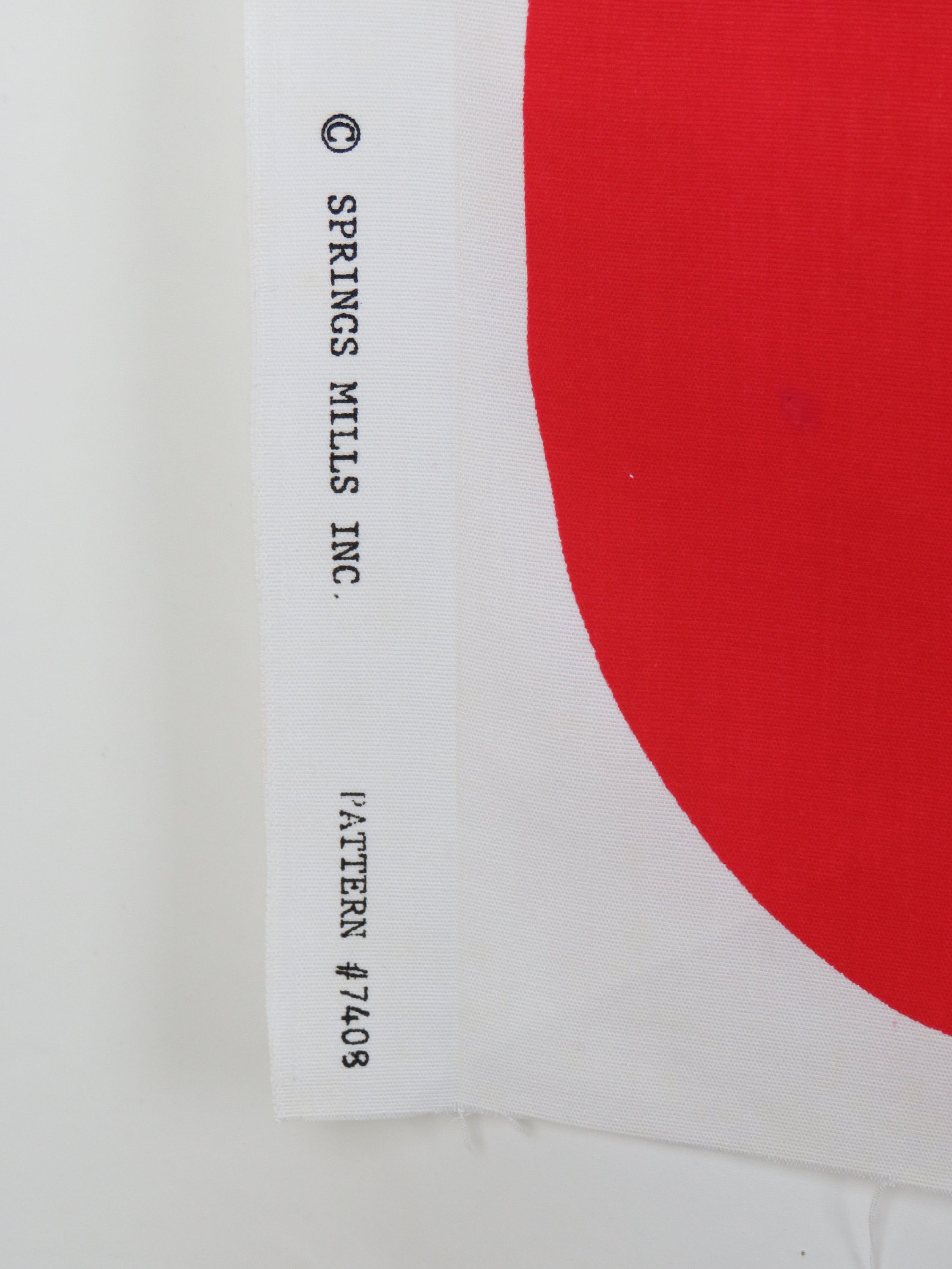 Vintage Apron Fabric Panel Spring Mills Cut Sew Christmas DIY - Etsy