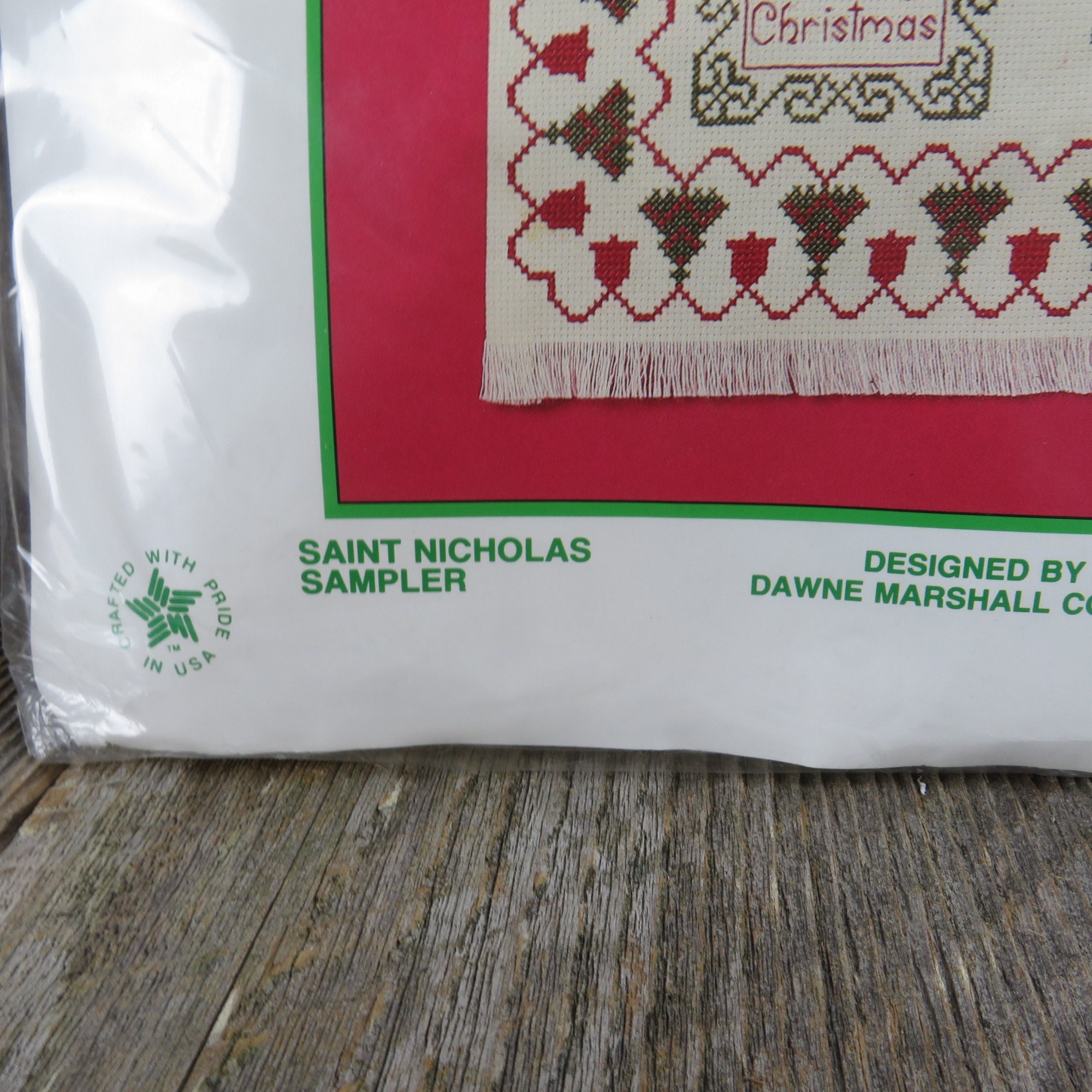 Sunset Christmas Sampler Kit Counted Cross Stitch St Nicholas - Etsy