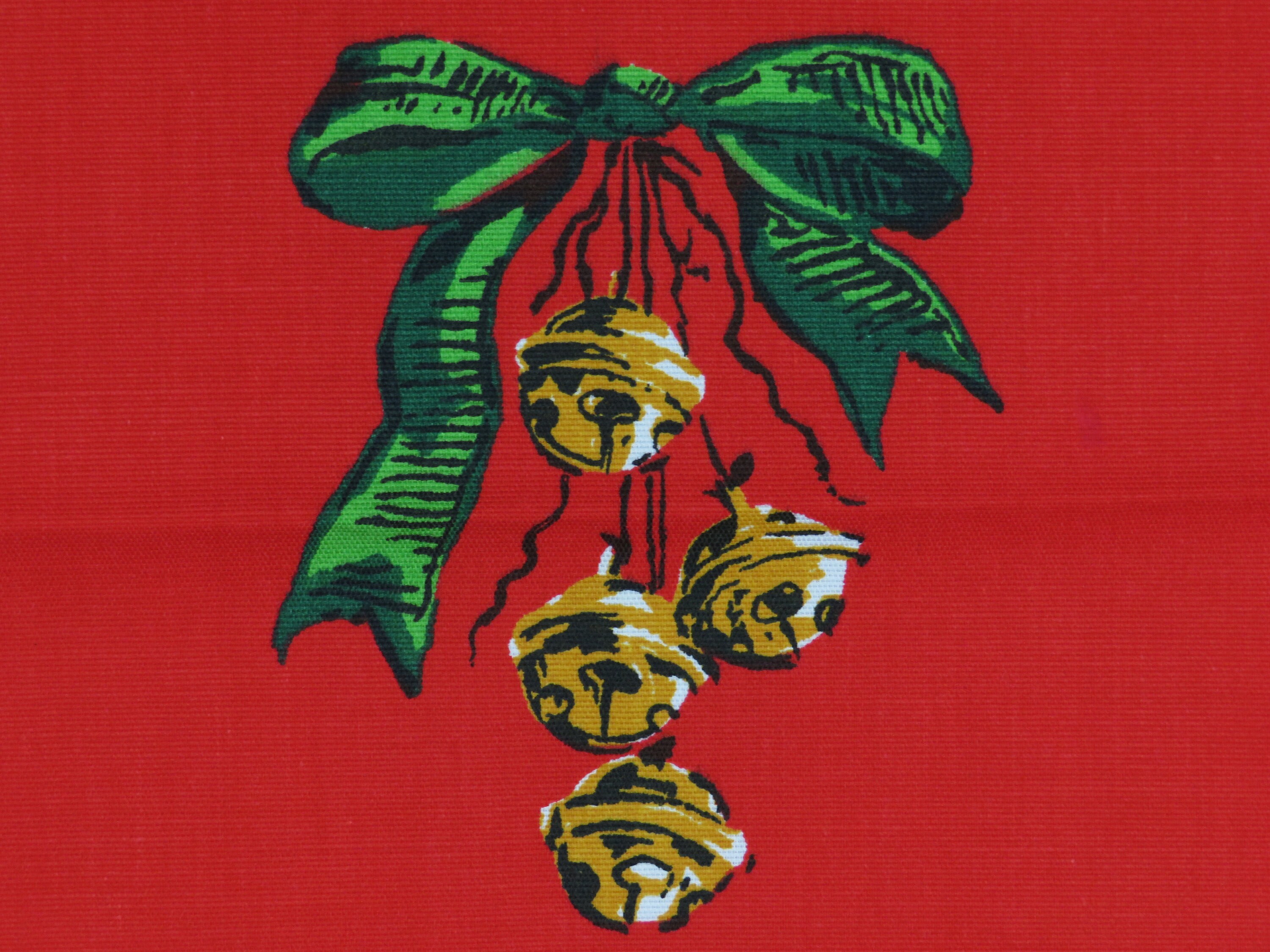 Vintage Apron Fabric Panel Spring Mills Cut Sew Christmas DIY - Etsy