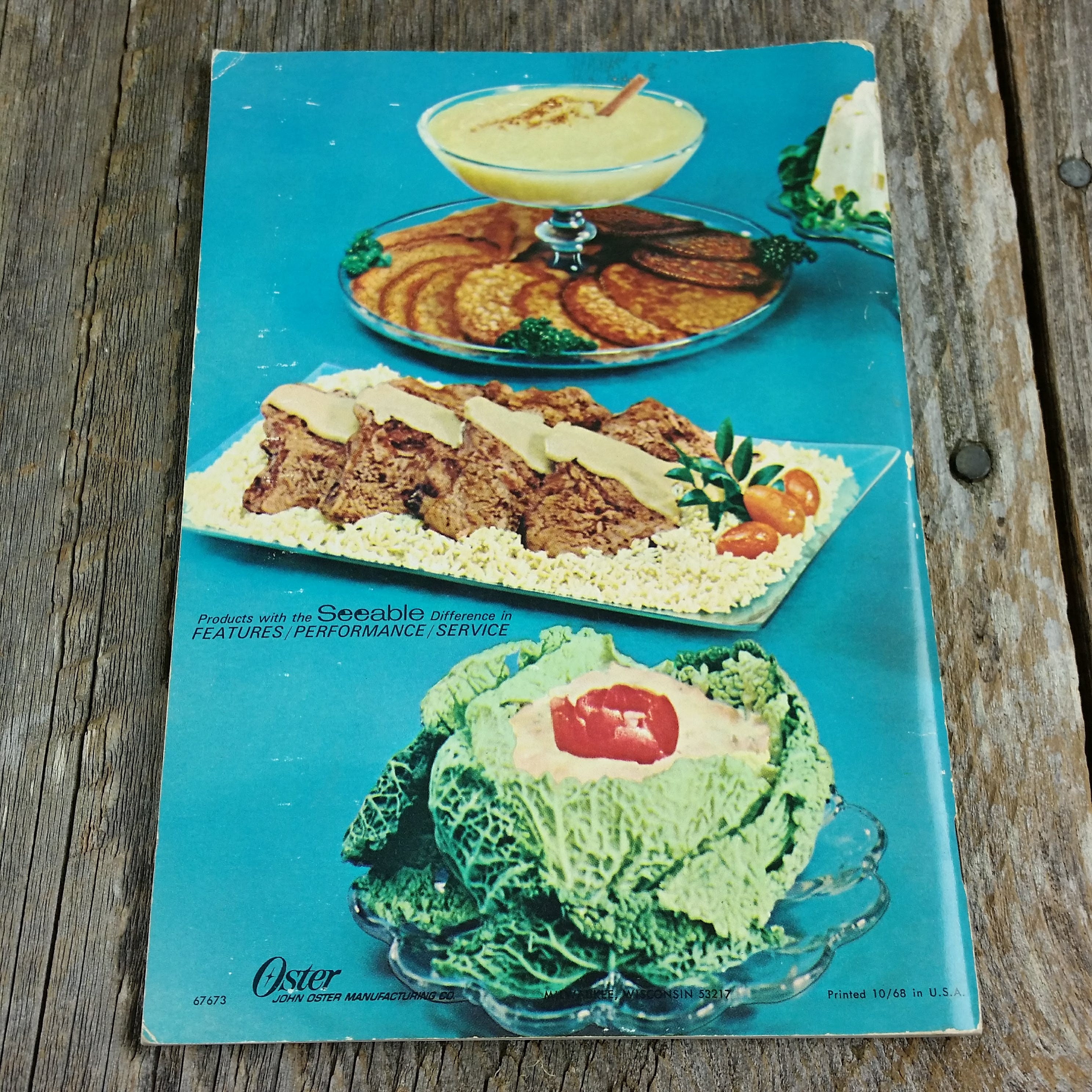 Spin Cookery Blender Cook Book 8 speed Push Button Pulse Matic | Etsy