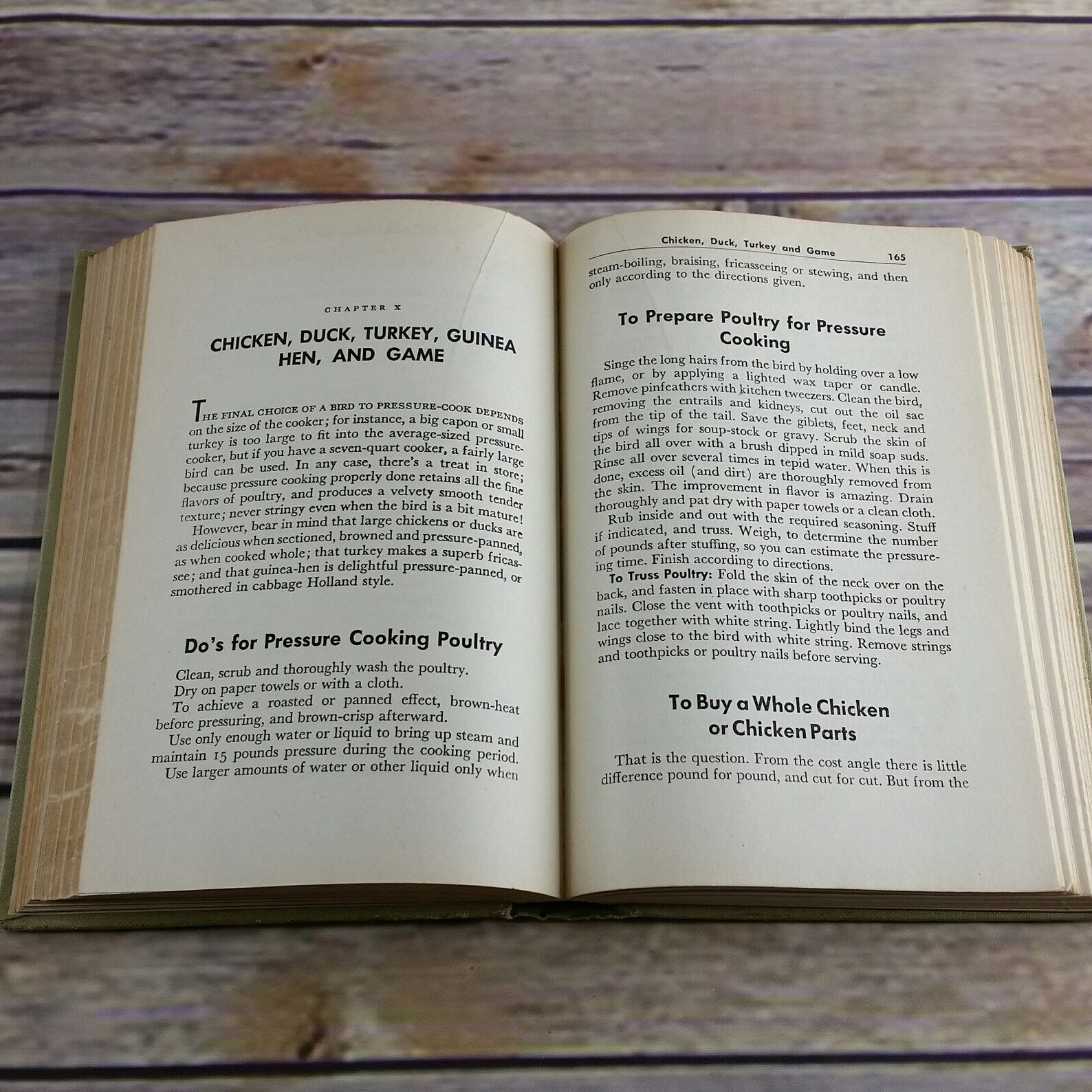 Vintage Cookbook Pressure Cooking Recipes and Instructions 1947 ...