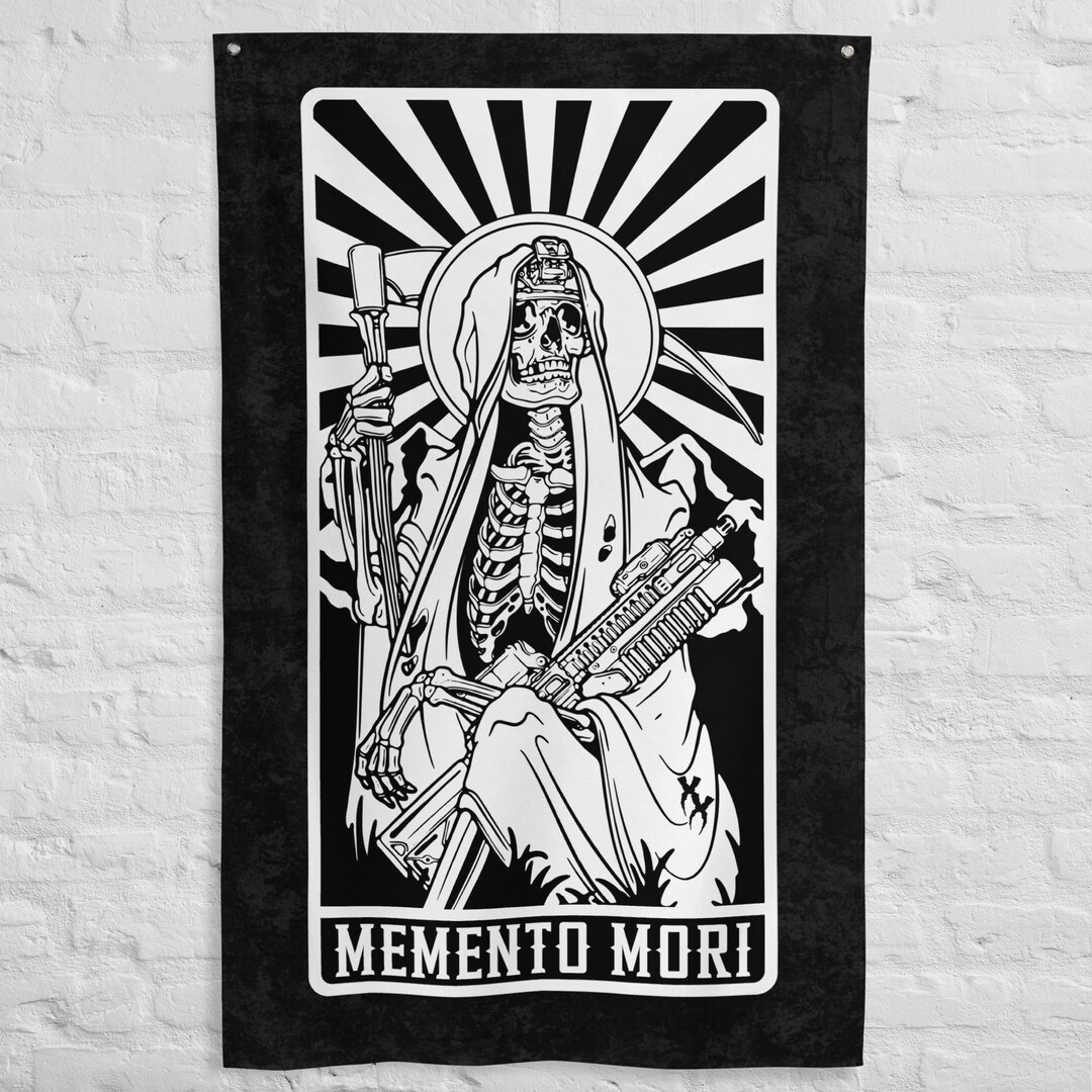 Memento Mori Flag - Etsy