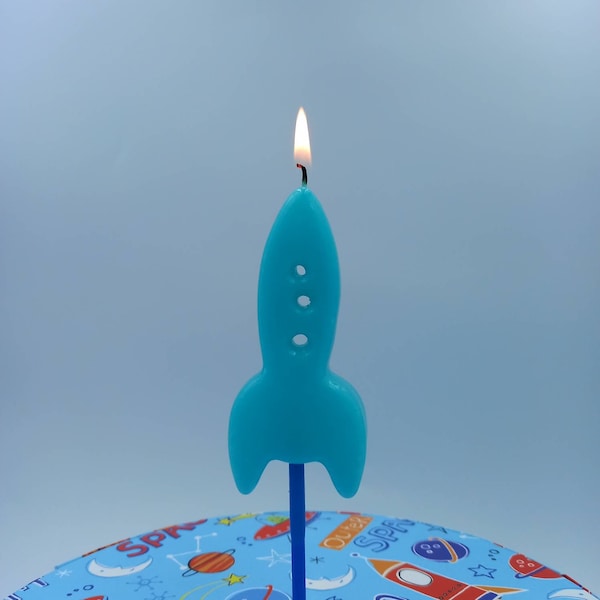 Rocket Candle - Etsy