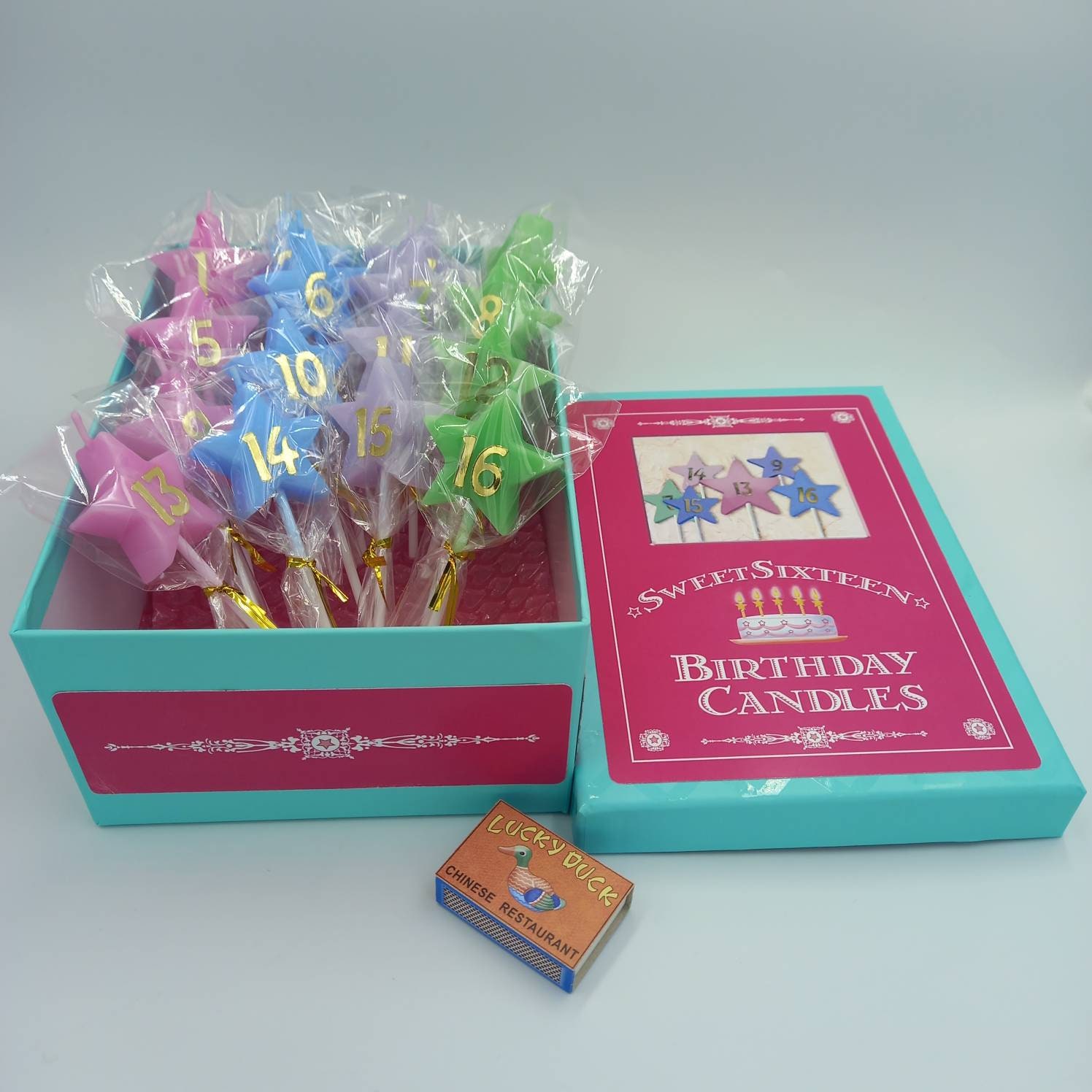 16 Wishes Candles Gift Box Scented Star Candles Decorated With Etsy UK
