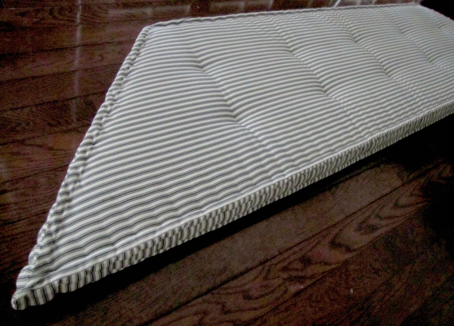 Grateful Home — Trapezoid Bay Window Seat Cushion, Custom French ...