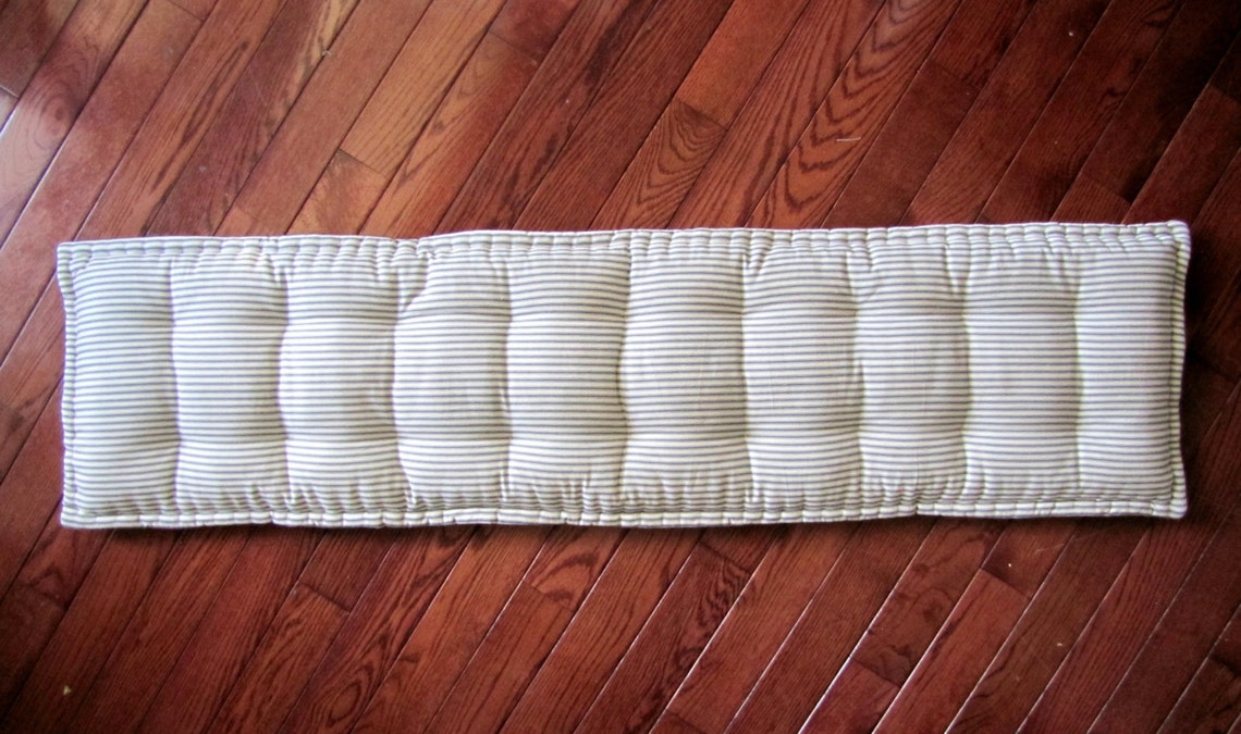 Bench Pad Custom Bench Cushion Ticking Stripe Window Seat | Etsy