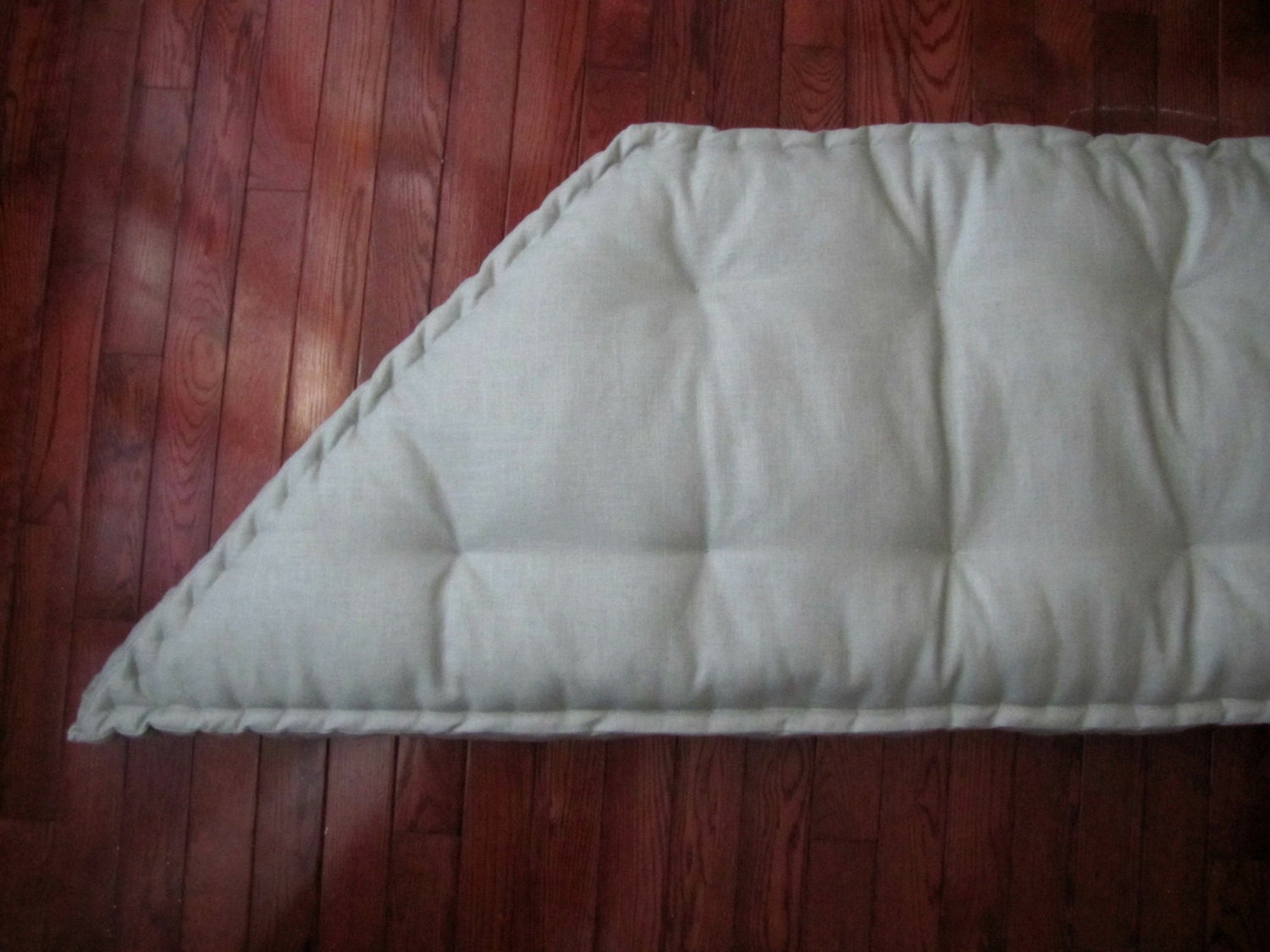 Grateful Home — Trapezoid Bay Window Seat Cushion, French Mattress in ...