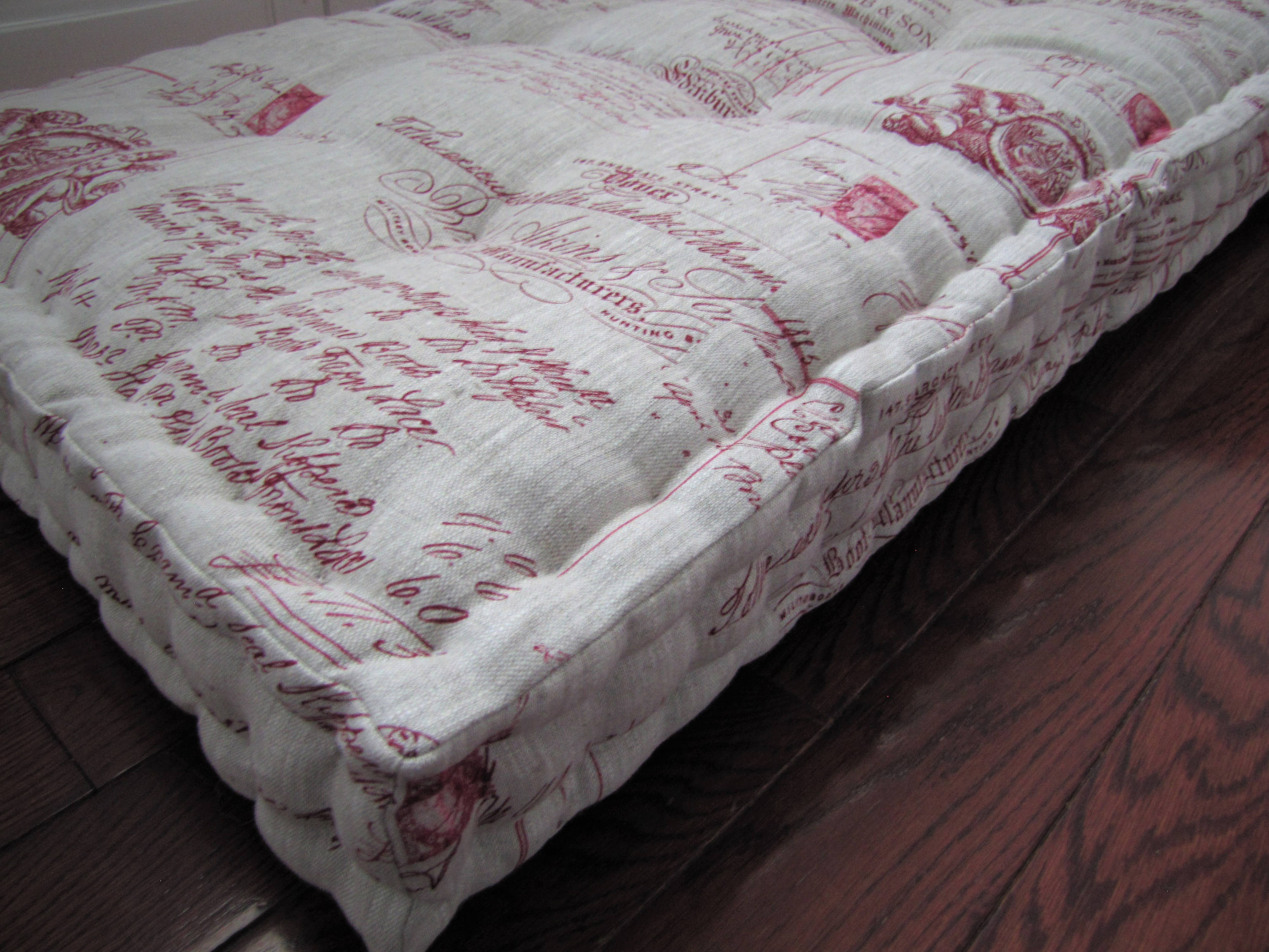 Grateful Home — French Mattress L-Shape Banquette Cushions in Premium ...