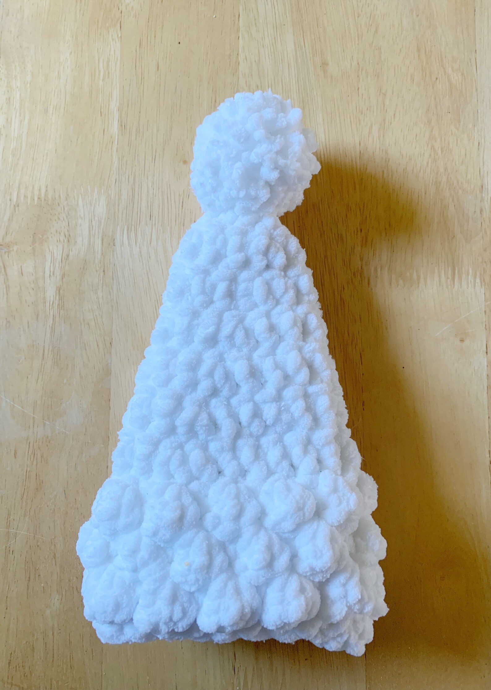 White Santa Hat Christmas Tree Topper Christmas Tree Decor - Etsy