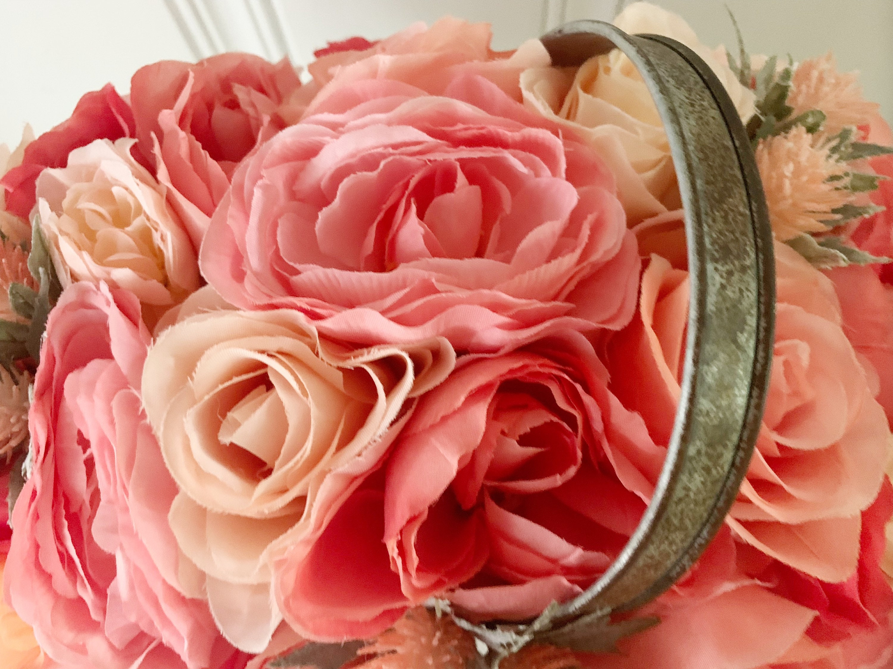 Rustic French country flower arrangement Farmhouse decor | Etsy