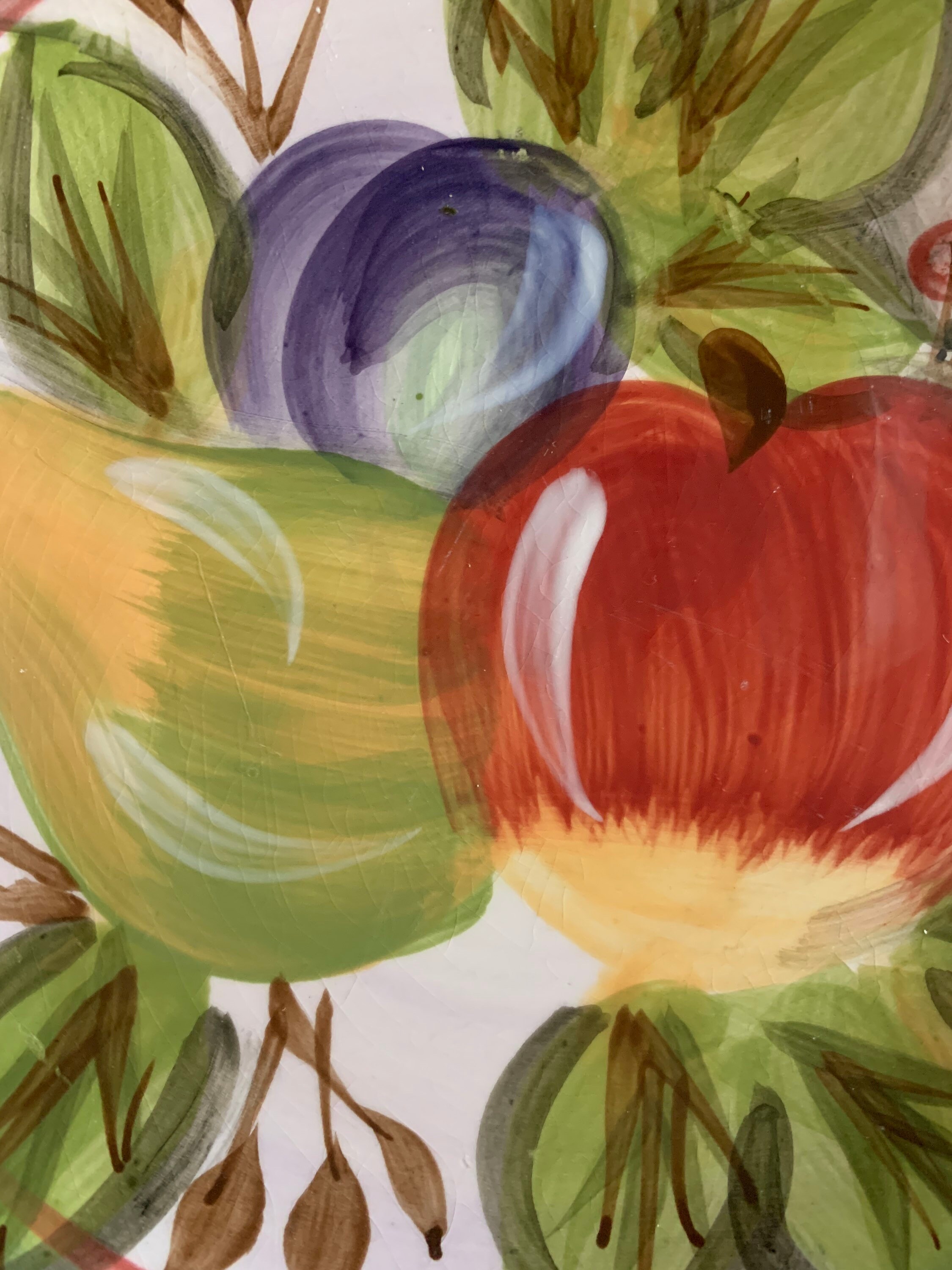 Black Forest Fruits Vintage Ceramic Plate by Heritage Mint - Etsy